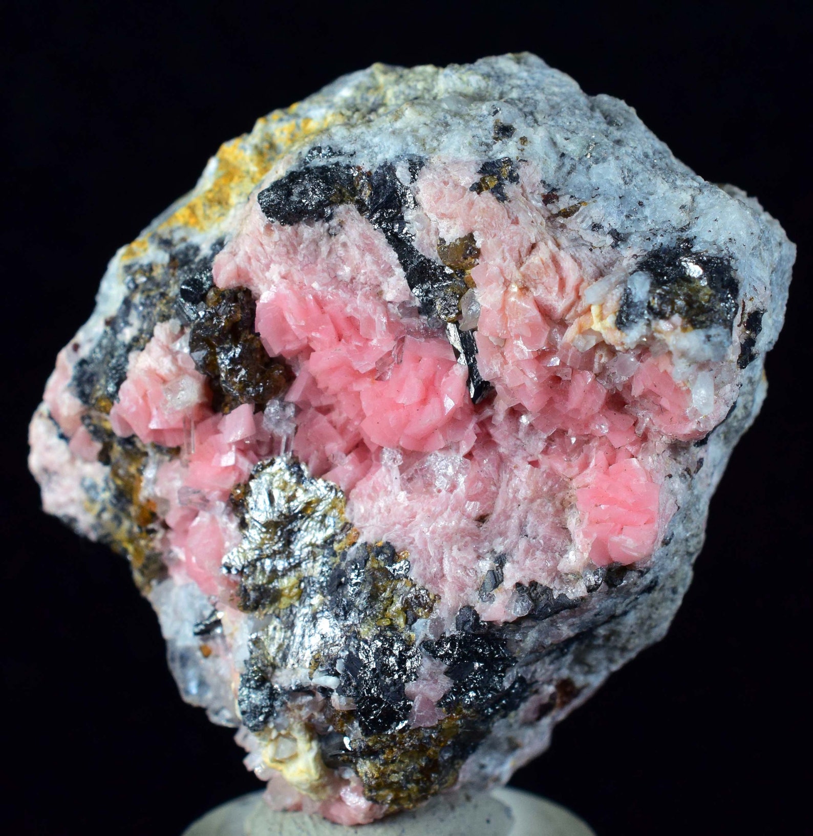 4.6cms RHODOCHROSITE RHOMBOHEDRAL QUARTZ Crystals Huayllapon - Etsy