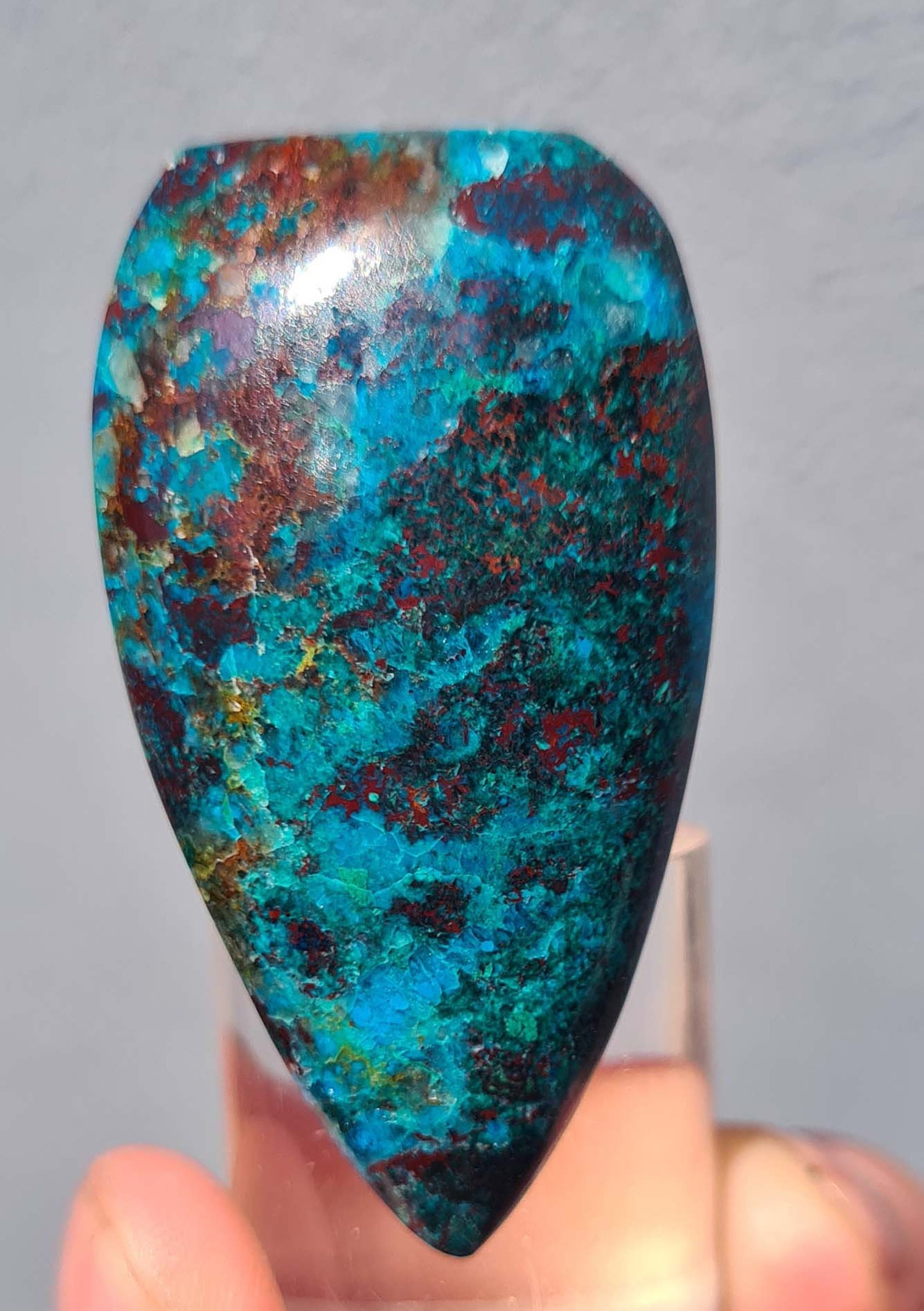 5cms CHRYSOCOLLA CAMPBELLITE CUPRITE Quartz Copper - Etsy