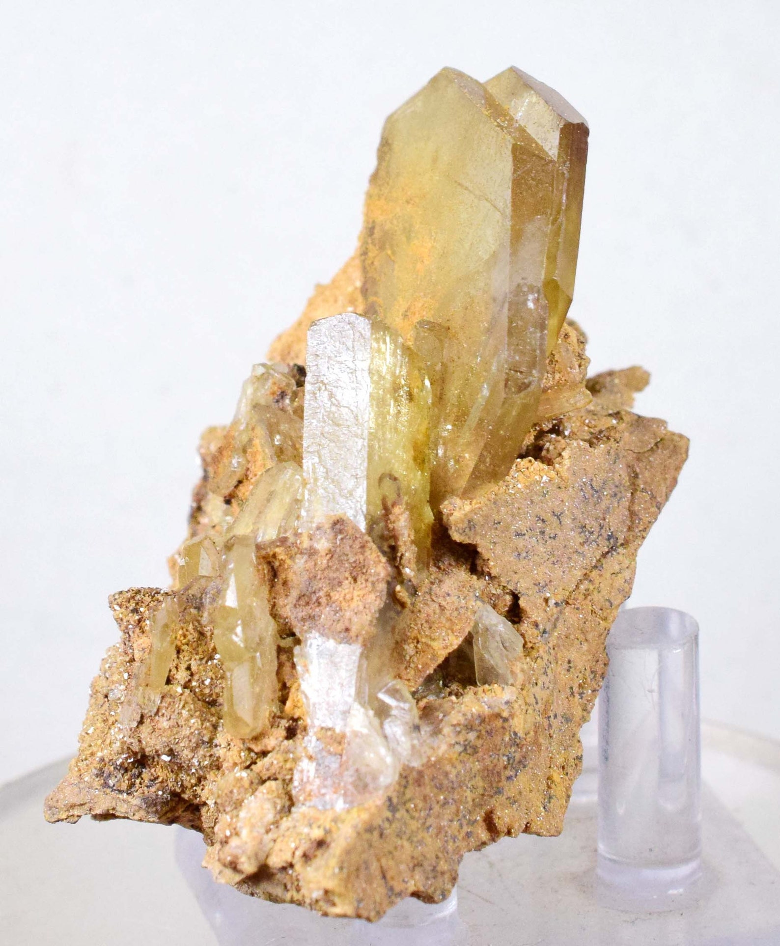 6cms GEMMY BARITE CRYSTALS Peru Golden Brown Shiny Translucent | Etsy