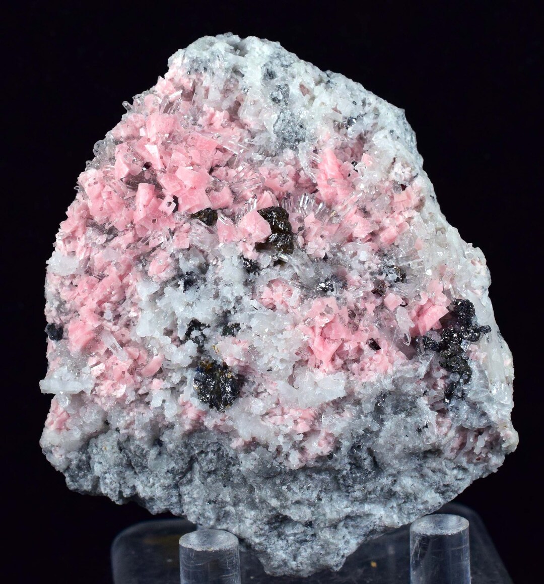 6cms RHODOCHROSITE RHOMBOHEDRAL QUARTZ Peru Crystals - Etsy