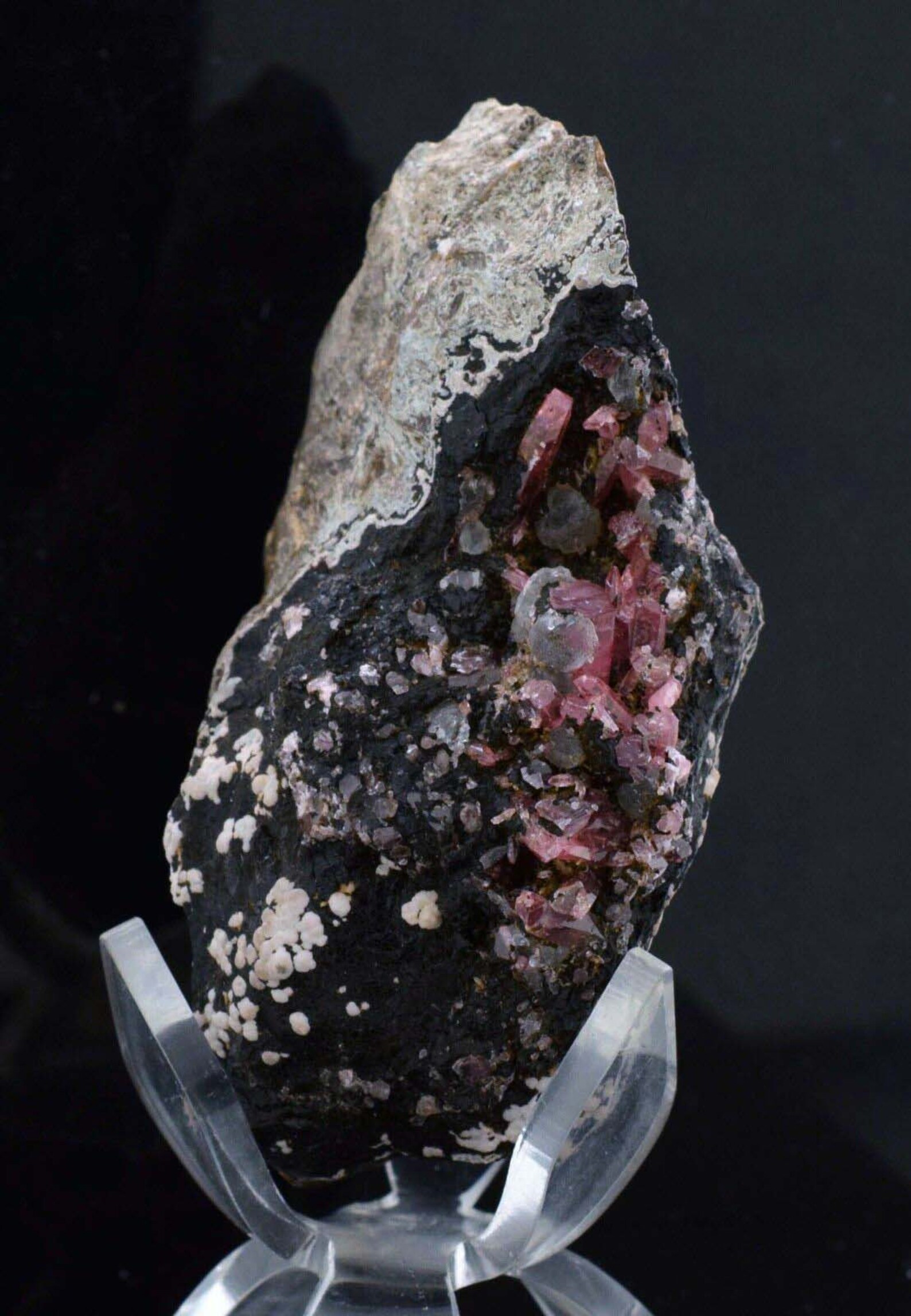 7.5cms GEM RHODOCHROSITE MANGANITE Quartz Crystals Uchucchacua - Etsy