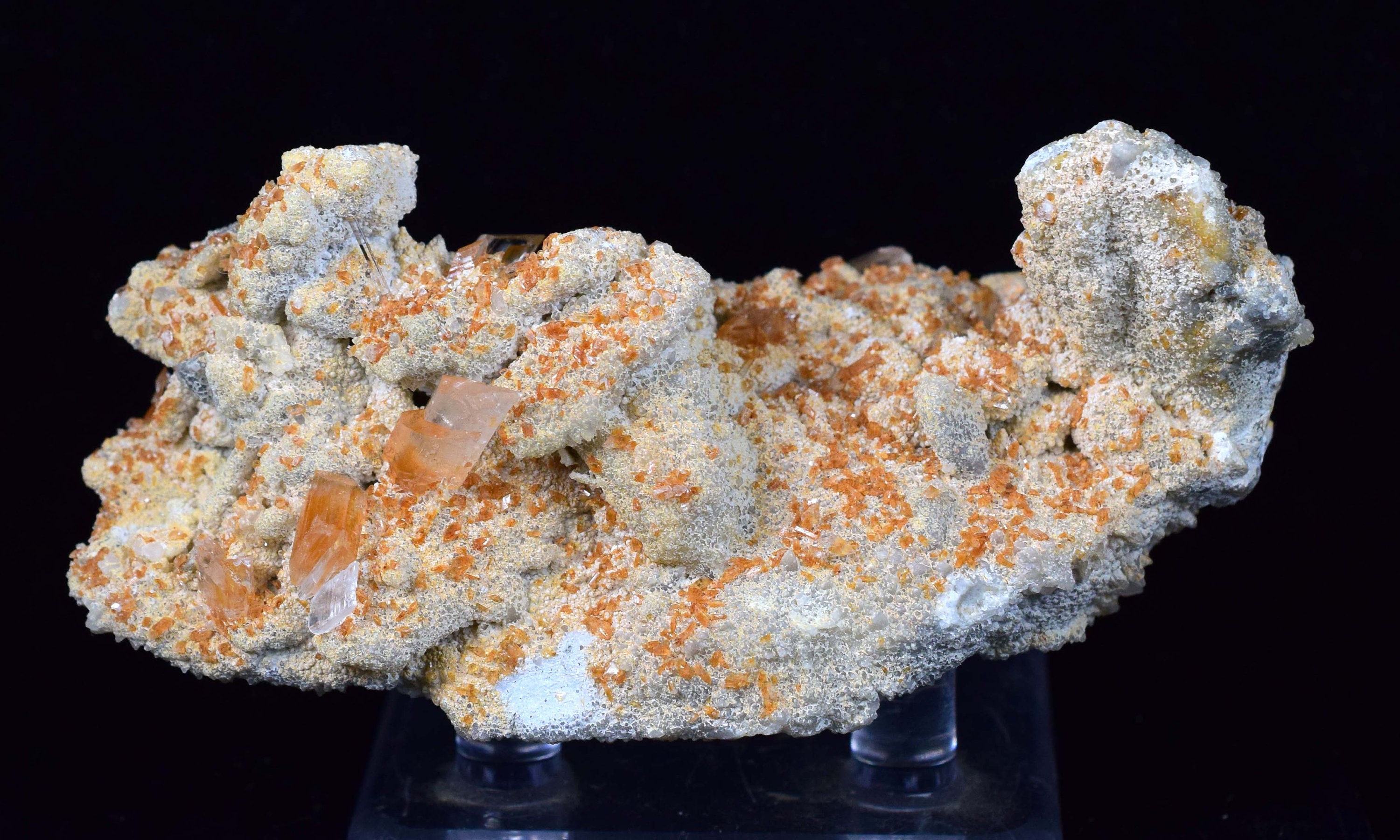 8.3cms SELENITE LIMONITE CRYSTAL Collector Peru Mineral - Etsy