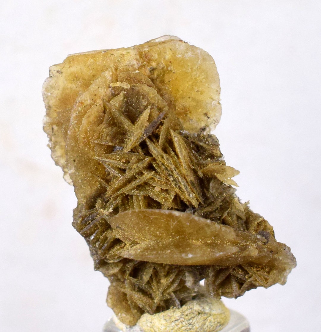 2.9cms SELENITE DESERT ROSE Gypsum Crystals Collectors Peru Mineral ...