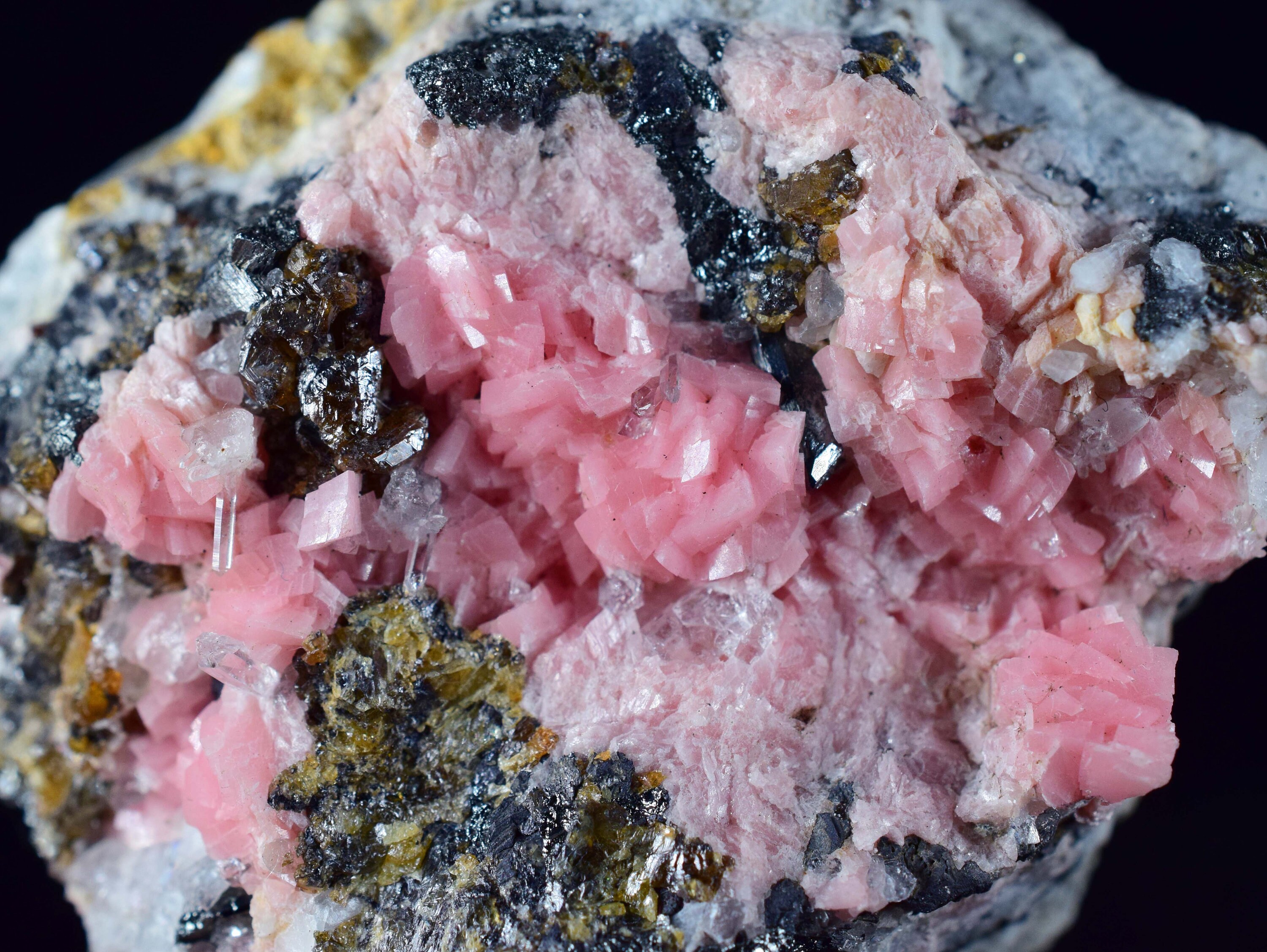 4.6cms RHODOCHROSITE RHOMBOHEDRAL QUARTZ Crystals Huayllapon - Etsy