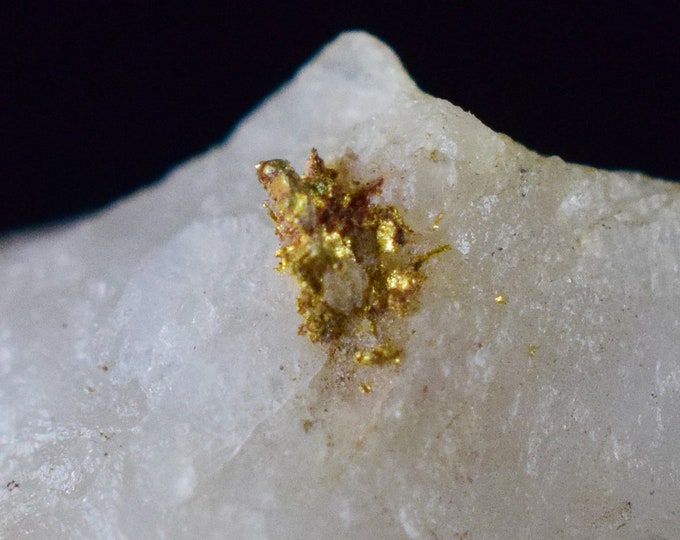 1.2cms NATIVE GOLD QUARTZ of the Incas Thumbnail Aesthetic Wire Gem ...