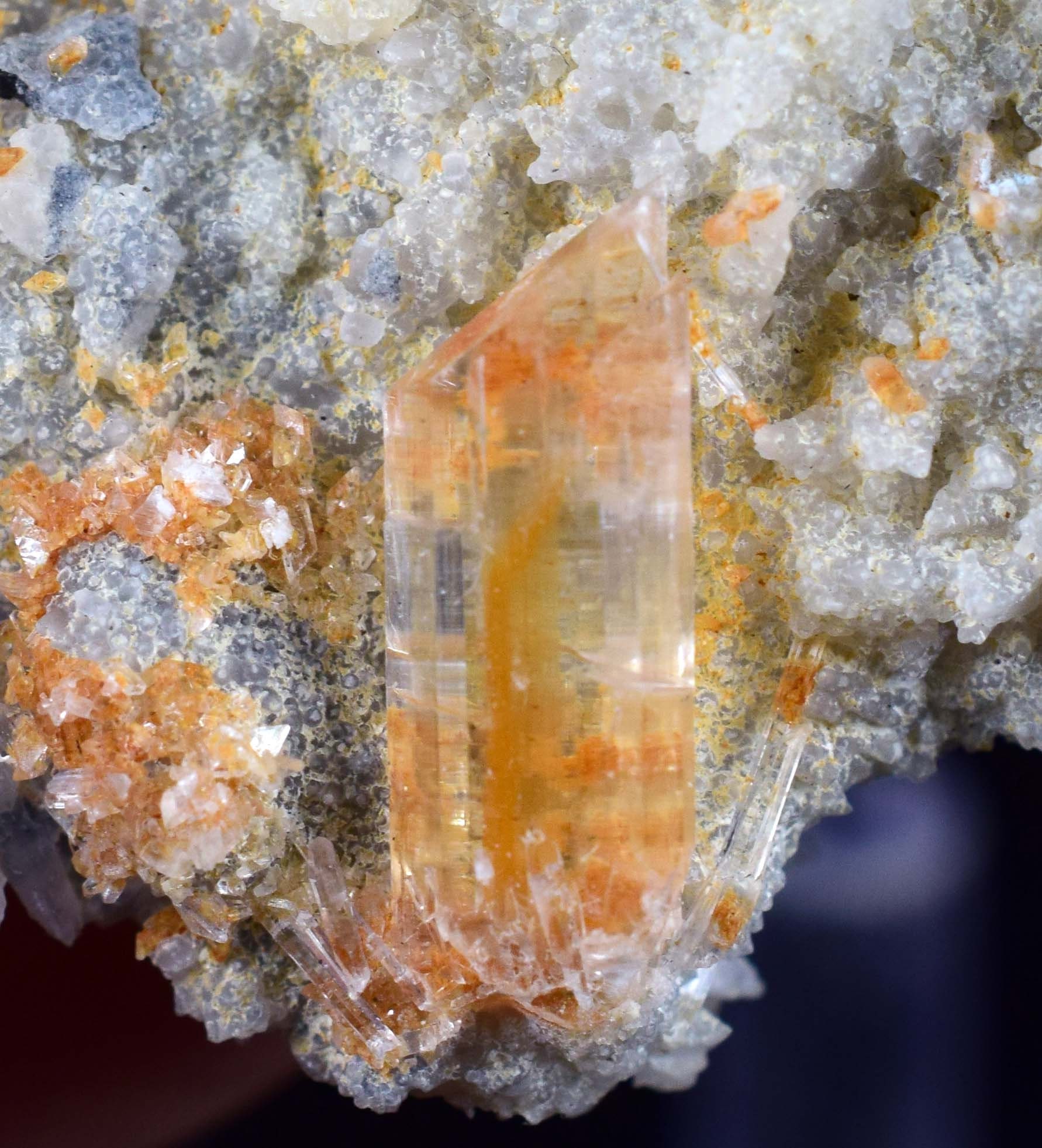 5.7cms selenite limonite crystals collector peru mineral | Etsy