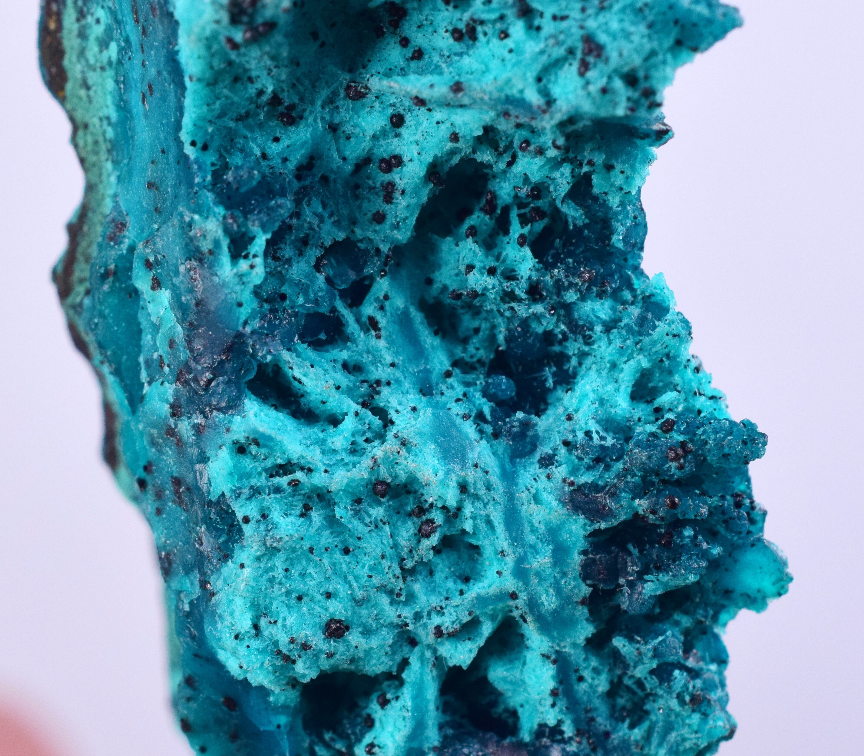 5.3cms BLUE MALACHITE BOTRYOIDAL Peru Crystals Grape Spheres Rosette ...