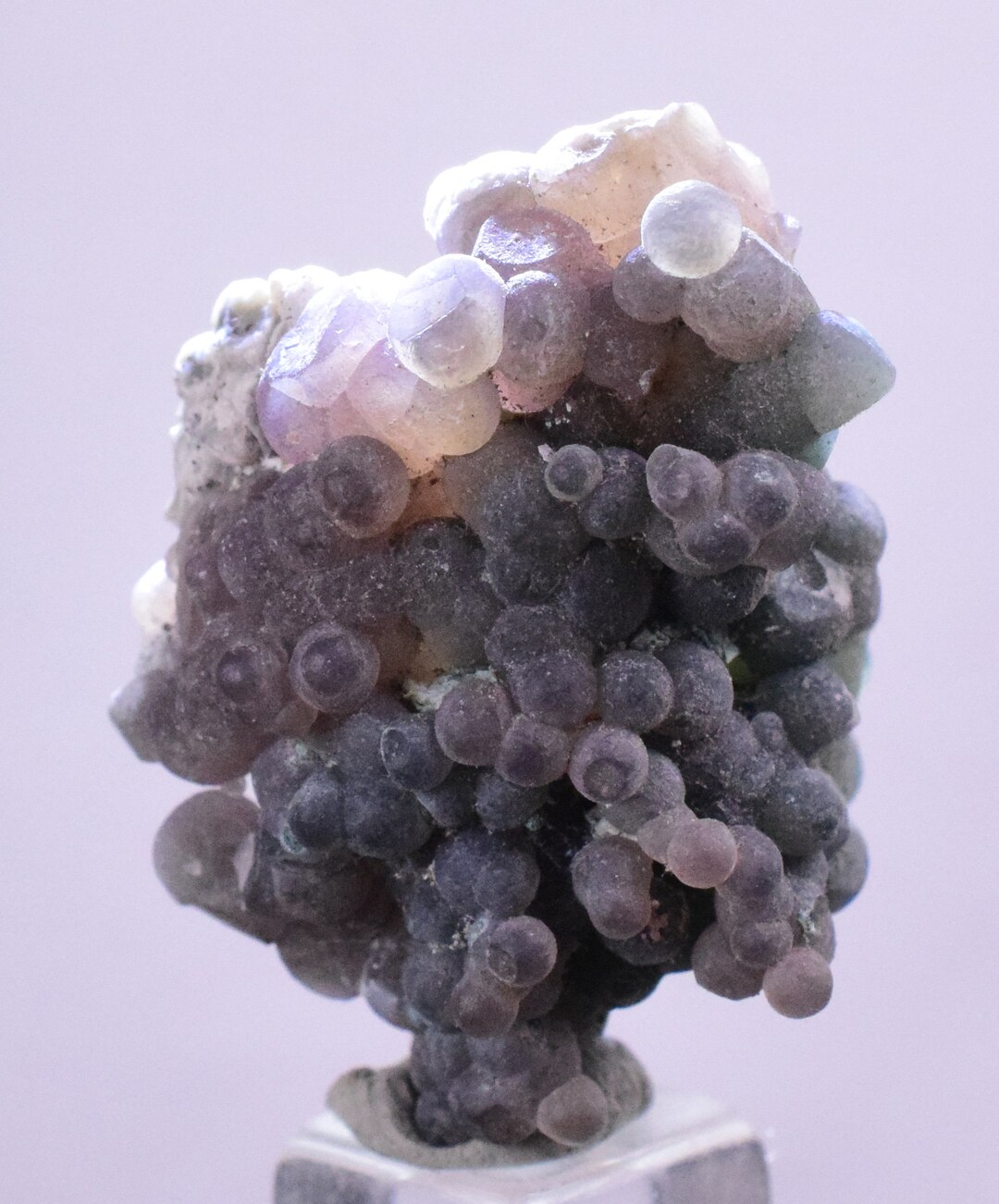3.3cms AGATE GRAPE BOTRYOIDAL Crystal Chalcedony Quartz Indonesia ...