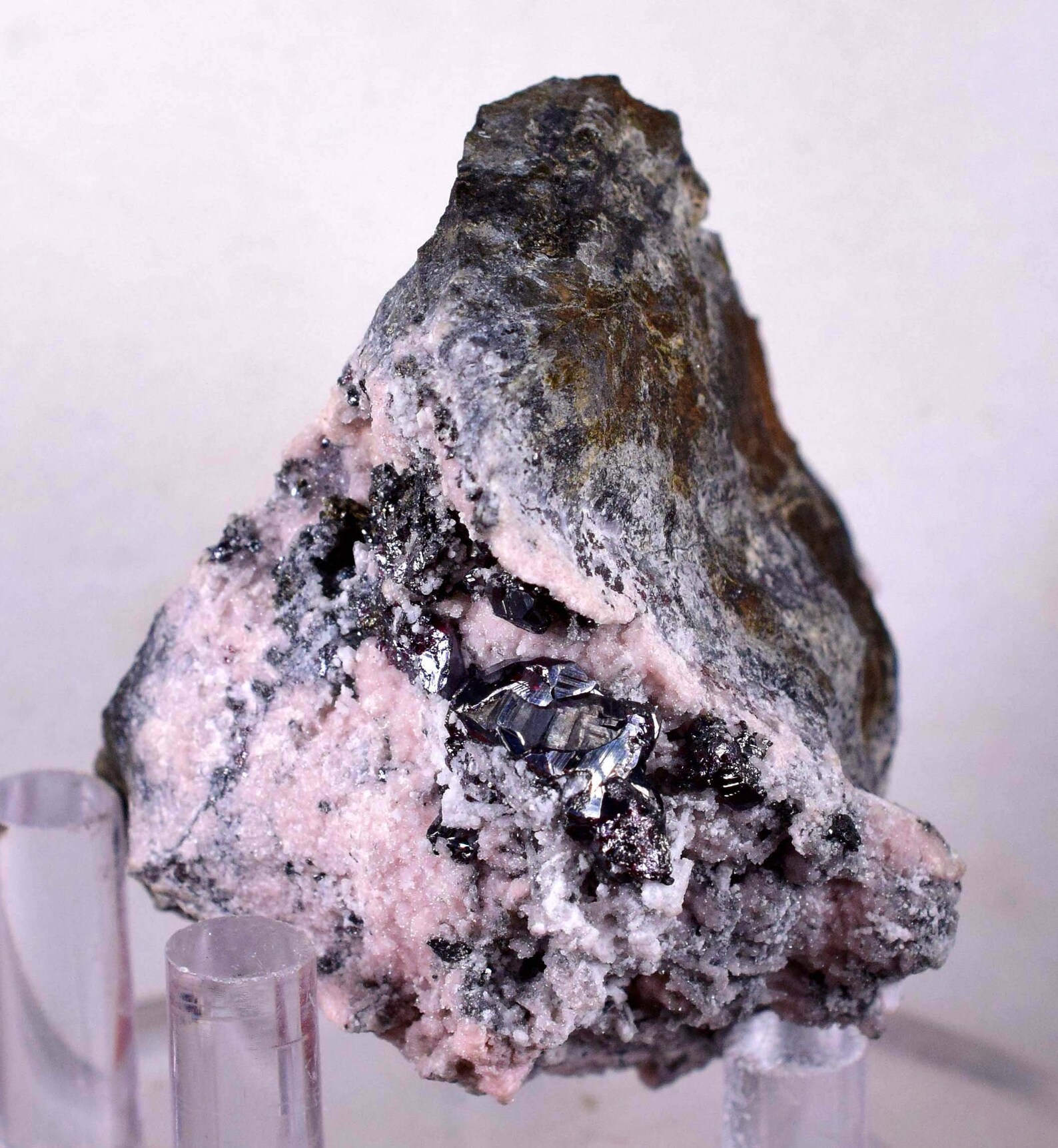 6cm PROUSTITE RUBY SILVER Twin Red Crystals Rhodochrosite - Etsy