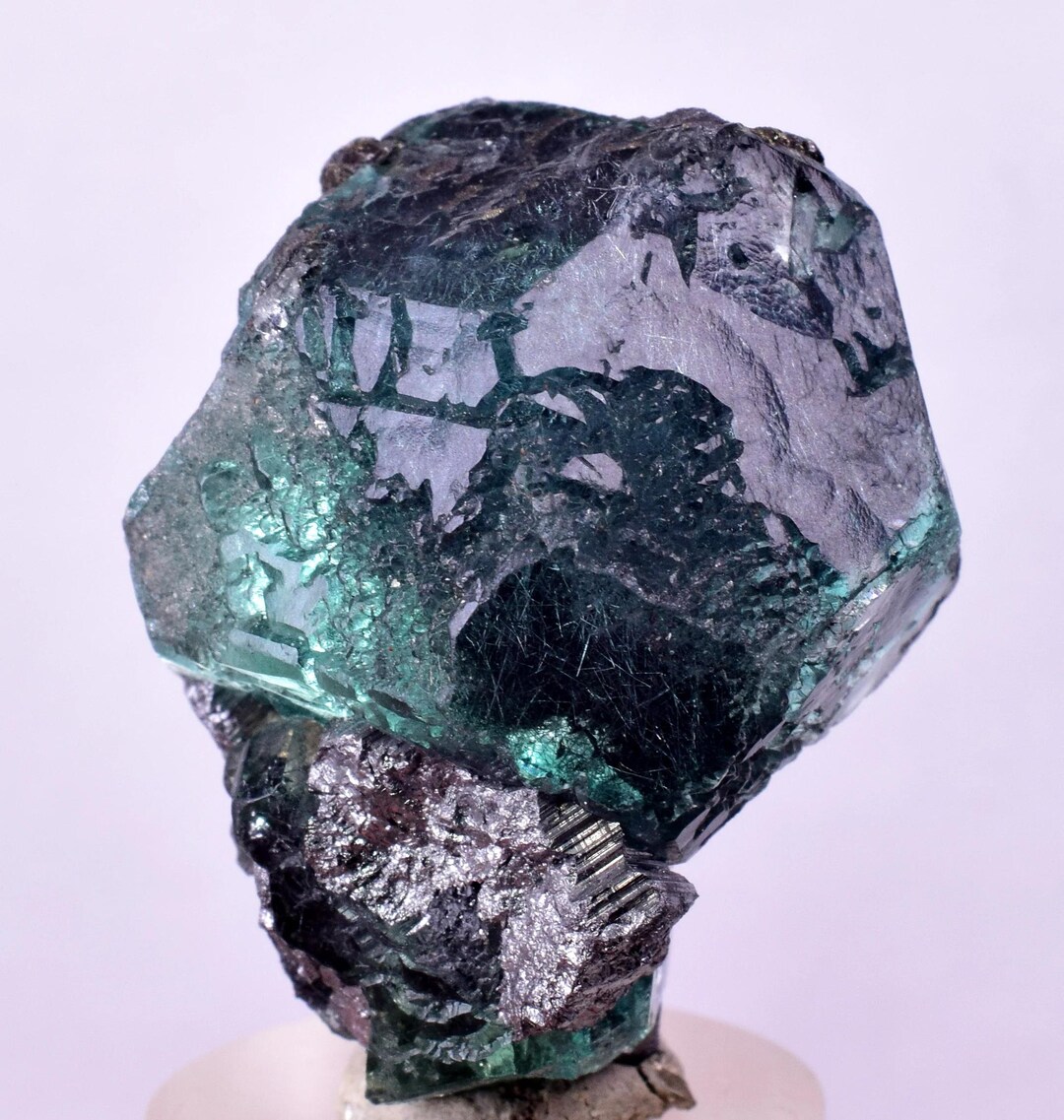 3.7ms FLUORITE GEOCRONITE JORDANITE Boulangerite Sphalerite Crystals ...