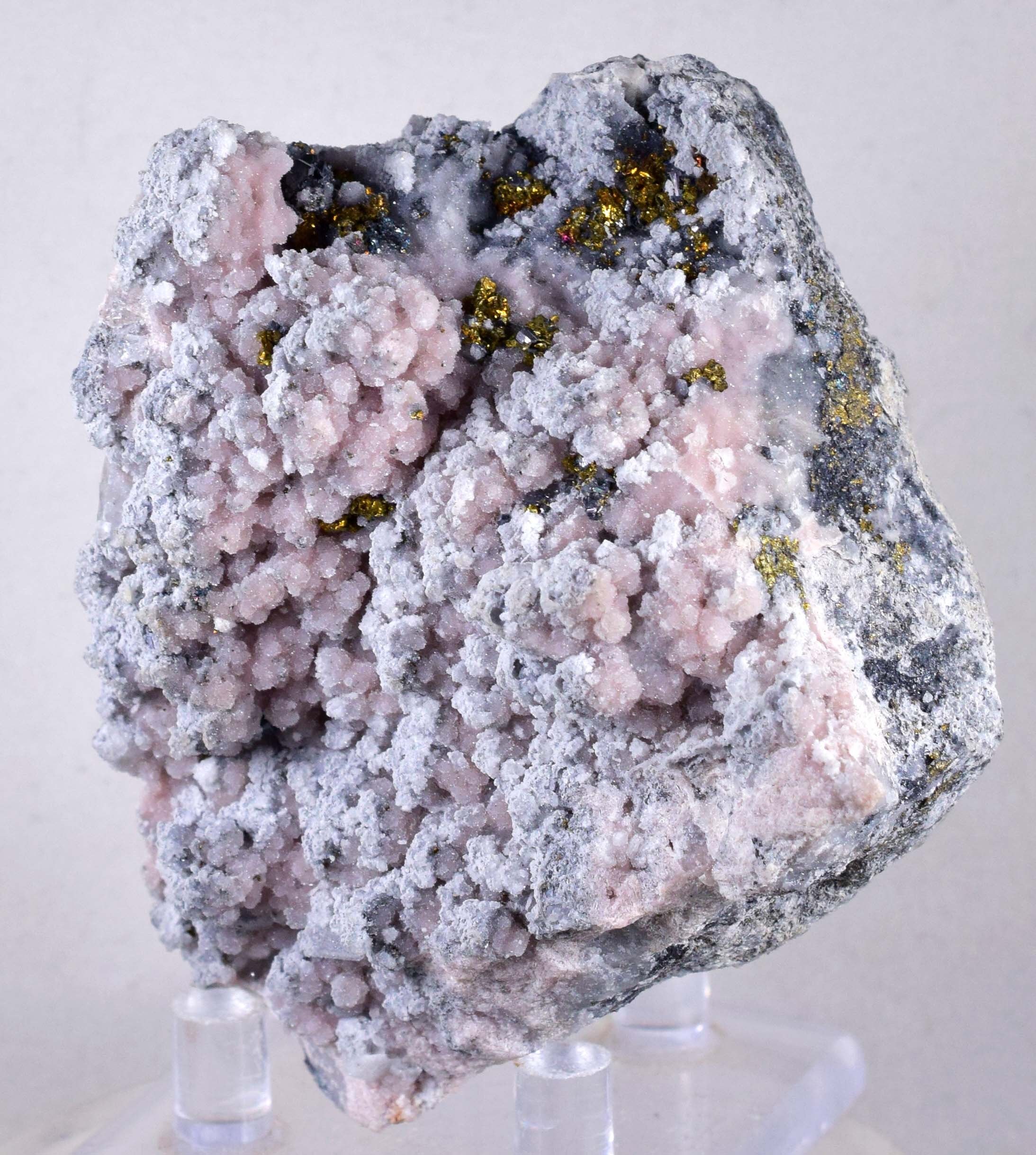 7cms PROUSTITE RUBY SILVER Copper Pyrite Mangano Calcite | Etsy