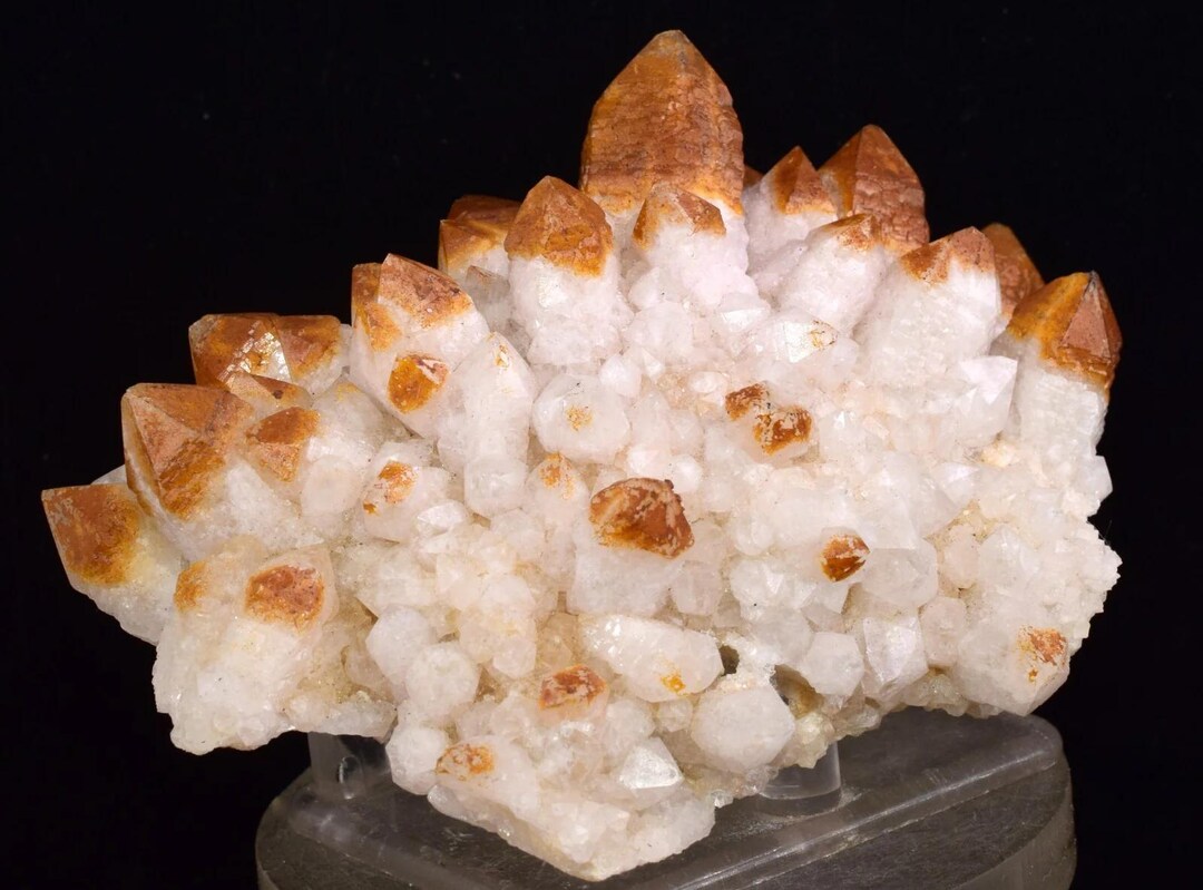 11cms STALACTITE QUARTZ HEMATOID Goethite Limonite Peru Mineral ...