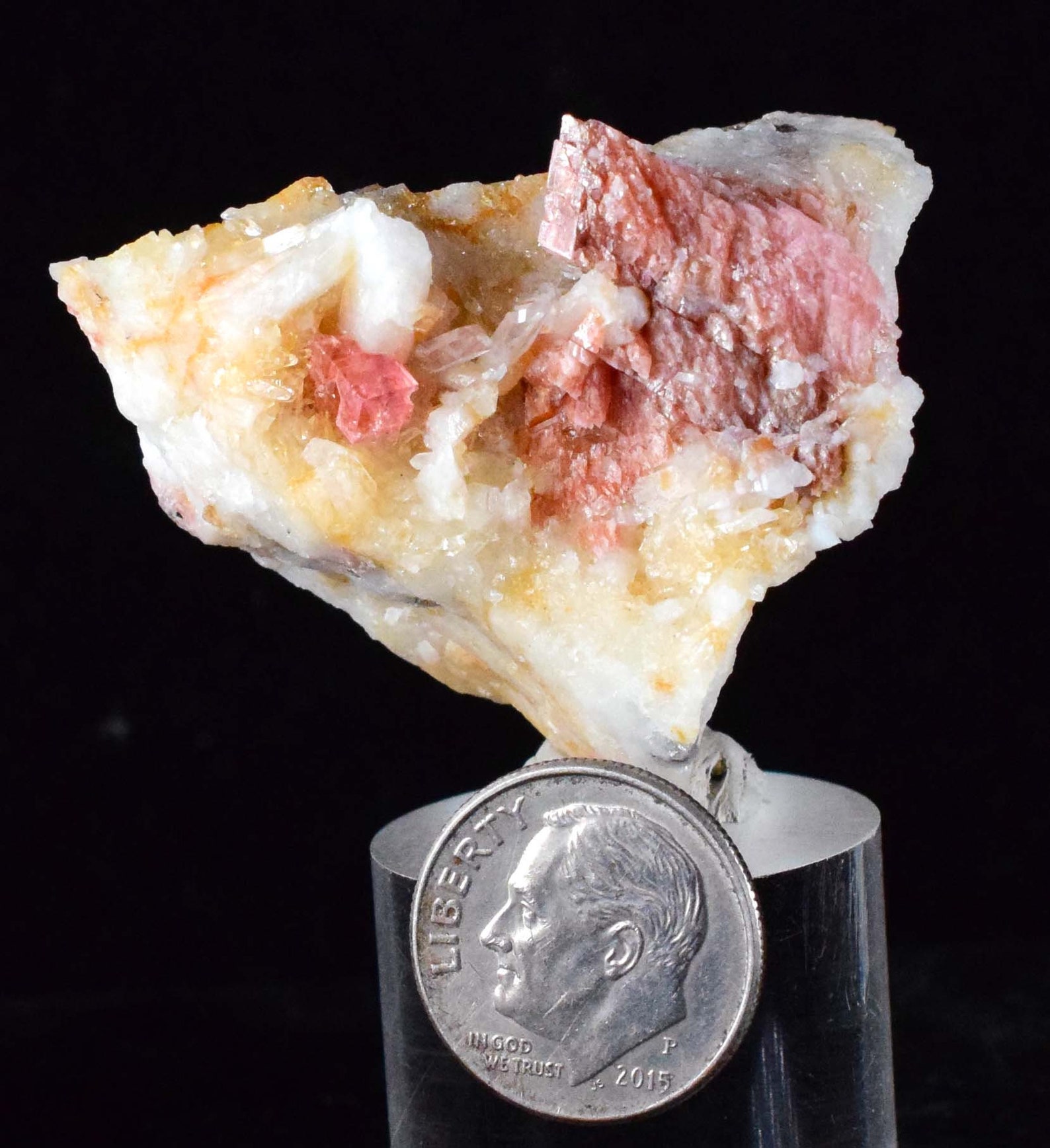 4.4cms RHODOCHROSITE RHOMBOHEDRAL QUARTZ Premium Miniature - Etsy