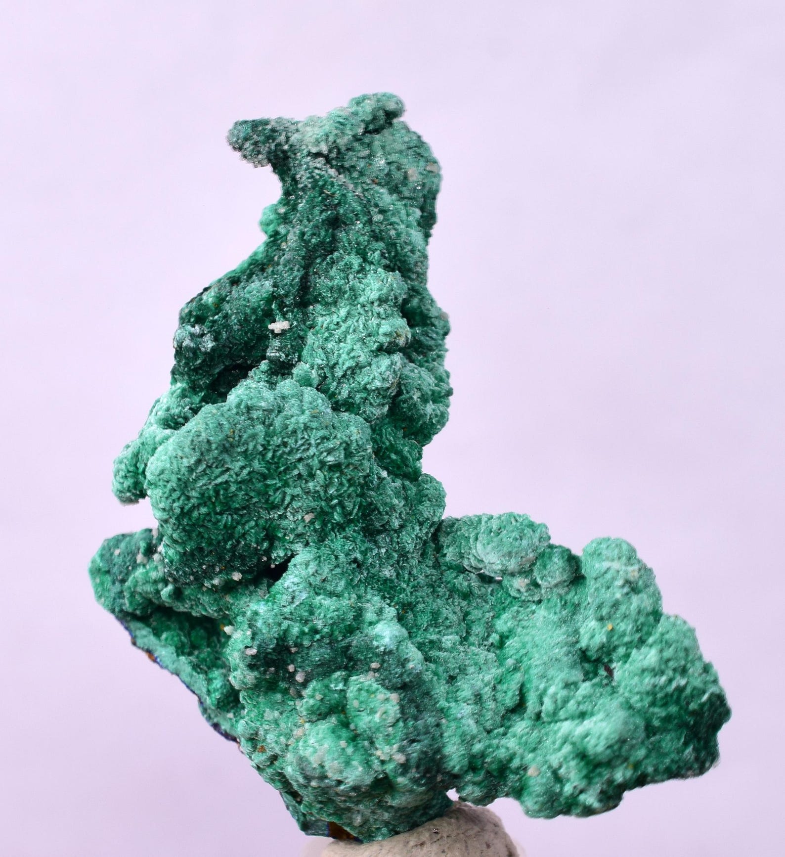 3.9cms GEM MALACHITE Crystals Ahouli Mines Midelt Province Morocco U618 ...