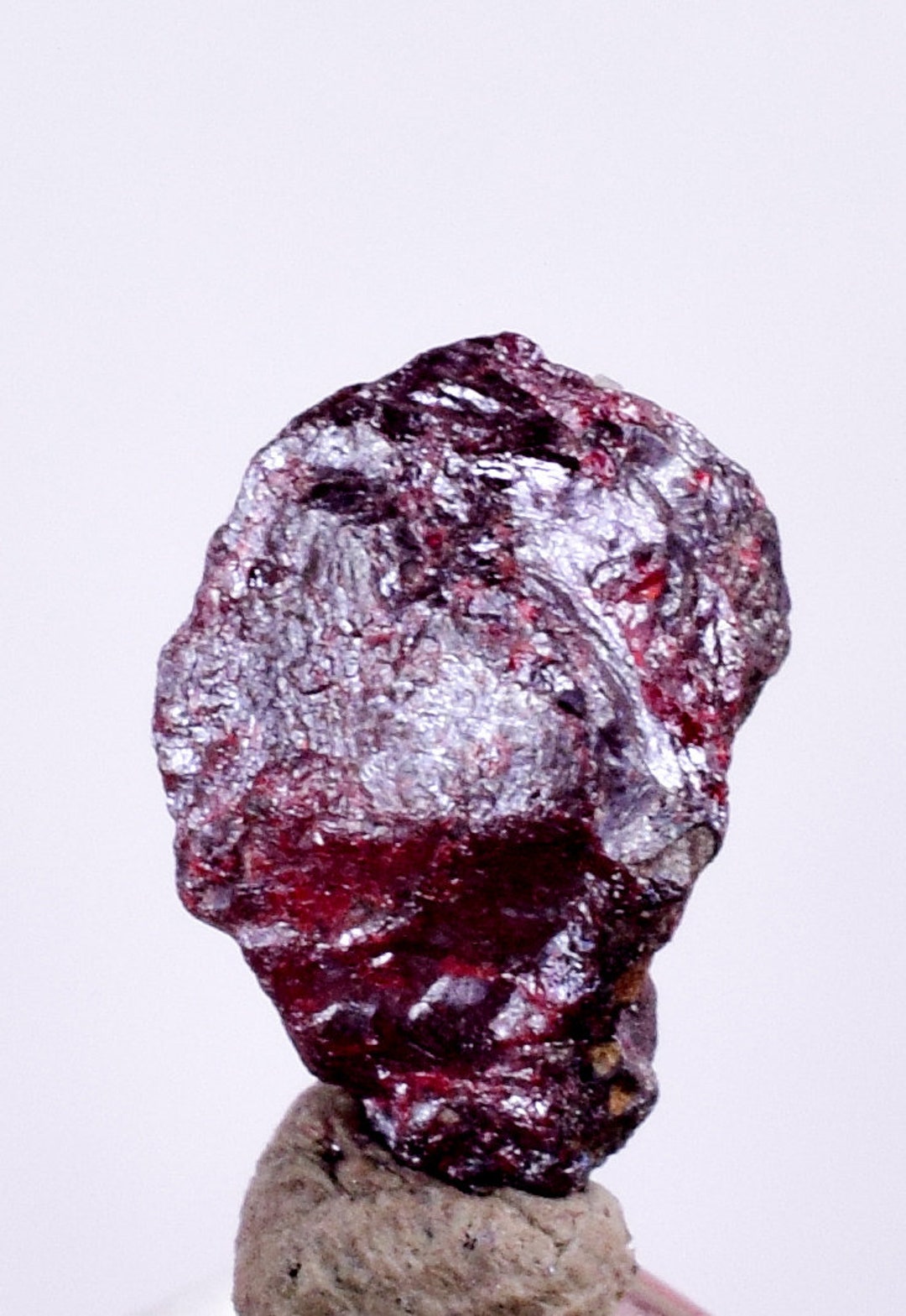 0.8csm PROUSTITE RUBY SILVER Crystals Peru Uchuchaccua Mine Mineral ...