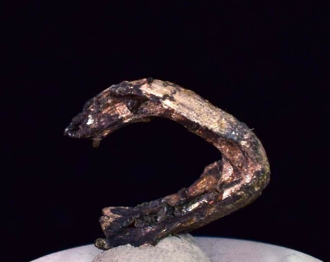 2.2cm NATIVE SILVER ACANTHITE Electrum (?)peru Silver Wires Nixon Face ...