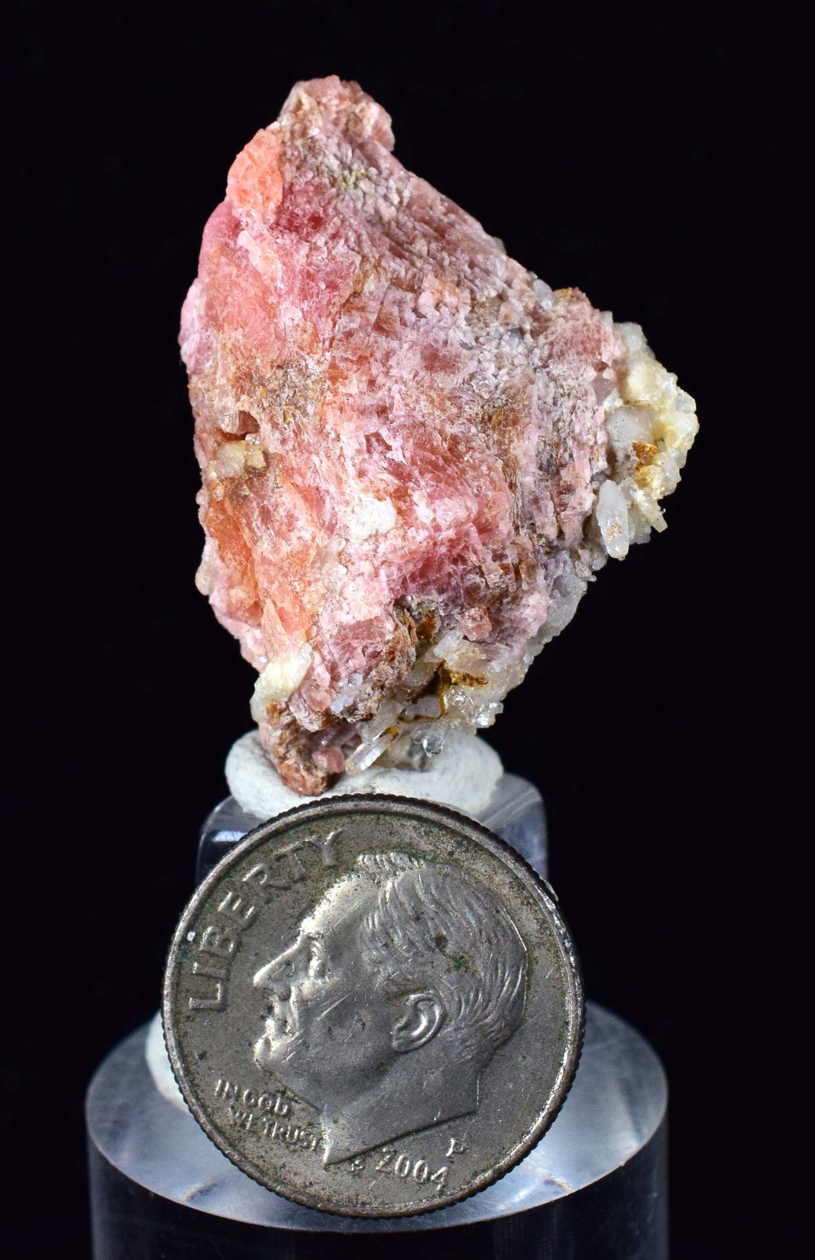 3cms RHODOCHROSITE RHOMBOHEDRAL QUARTZ Peru Crystals Pasto - Etsy
