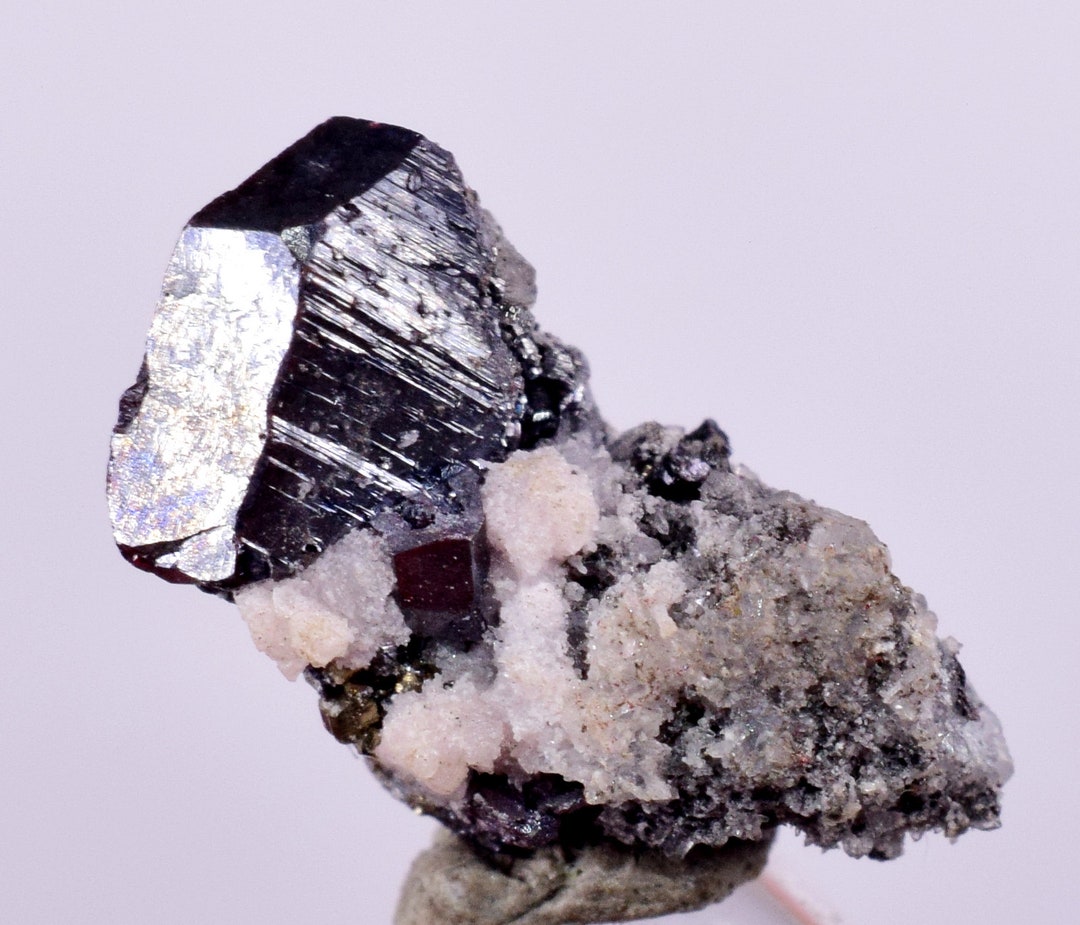 1csm PROUSTITE RUBY SILVER Crystals Peru Uchuchaccua Mine Mineral ...