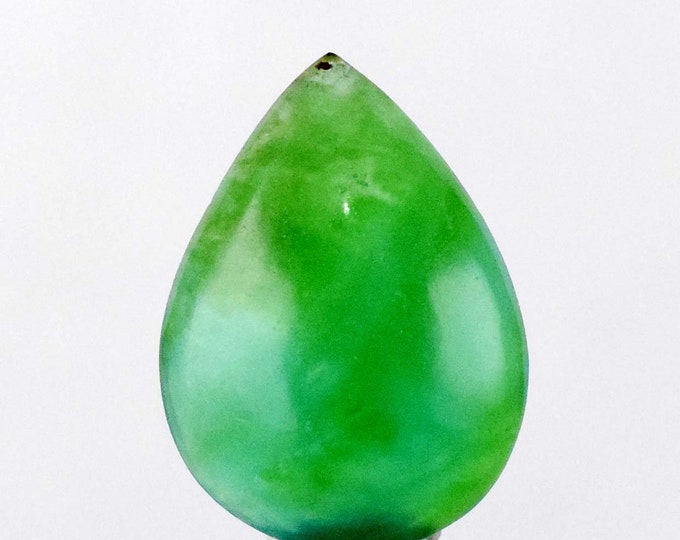 3carats GEM SILICA CHRYSOCOLLA Emeraldine Chalcedony Lily Mine Peru ...