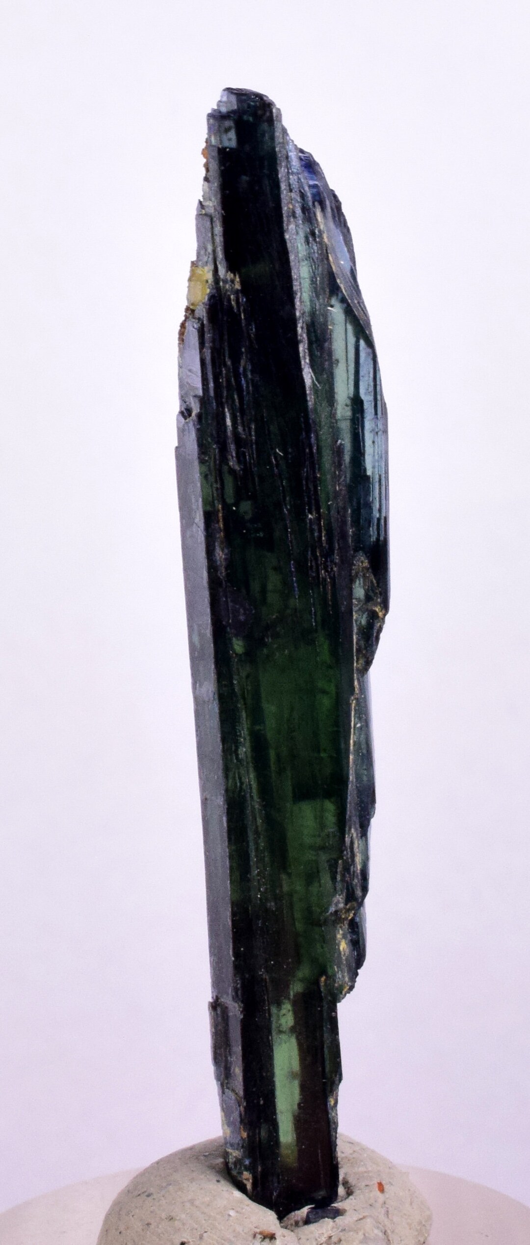 4.6cms VIVIANITE BRASIL Emerald Color Gem Crystal Facet Mineral ...