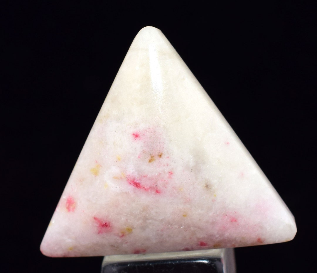 17.5cts GEM RED THULITE Scapolite Marialite Clinozoisite Peru Cabochon ...