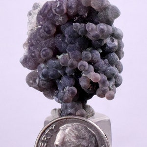 3.3cms AGATE GRAPE BOTRYOIDAL Crystal Chalcedony Quartz Indonesia ...
