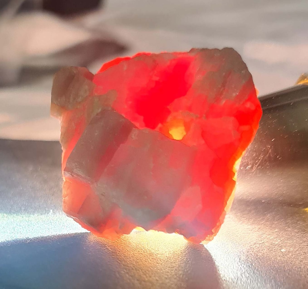 3.4cms RHODOCHROSITE RHOMBOHEDRAL QUARTZ Premium Miniature Crystals ...