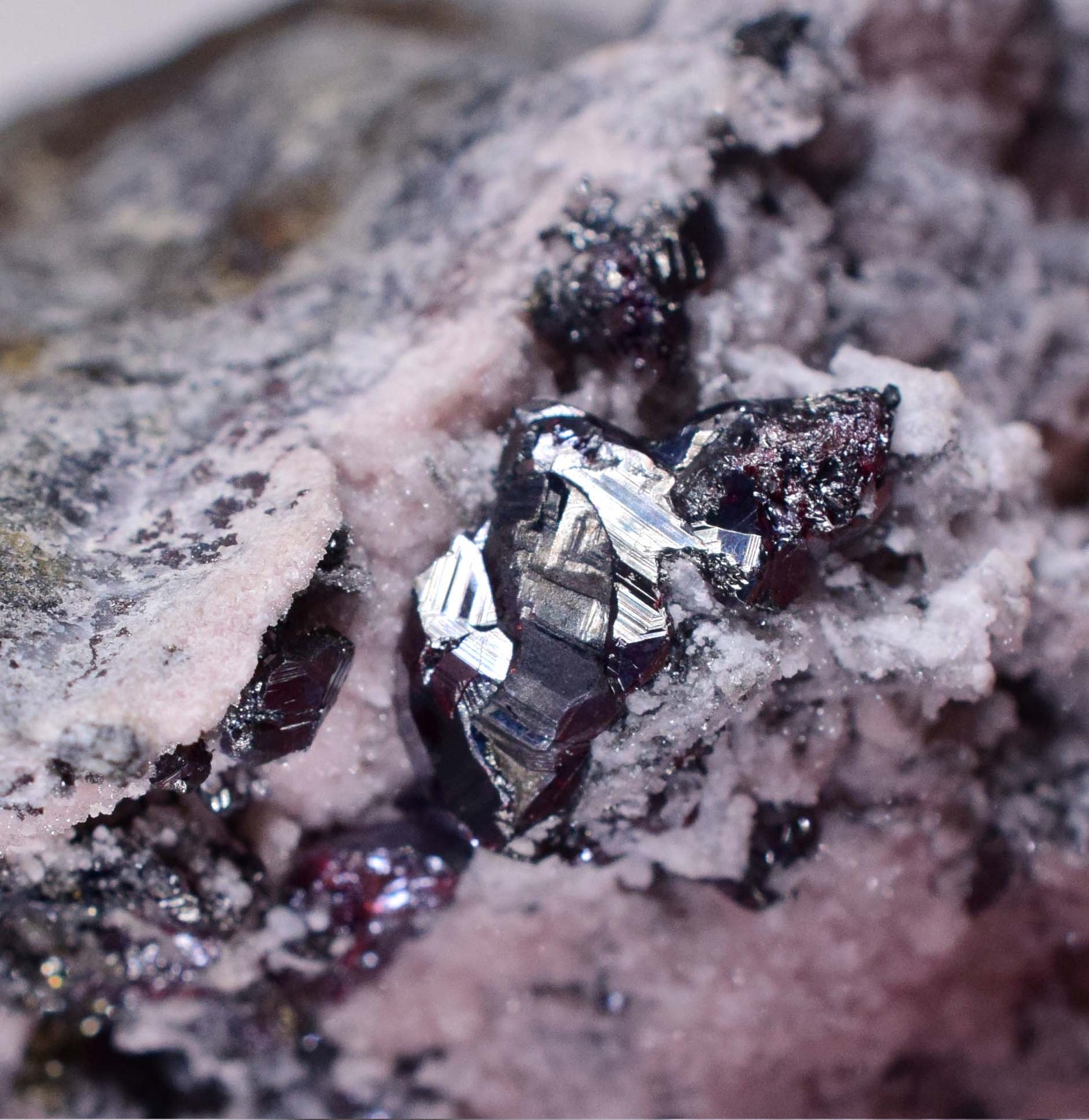 6cm PROUSTITE RUBY SILVER Twin Red Crystals Rhodochrosite - Etsy