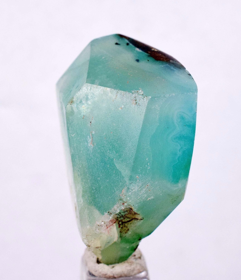 154.5carats GEM SILICA CHRYSOCOLLA Emeraldine Chalcedony Facet | Etsy