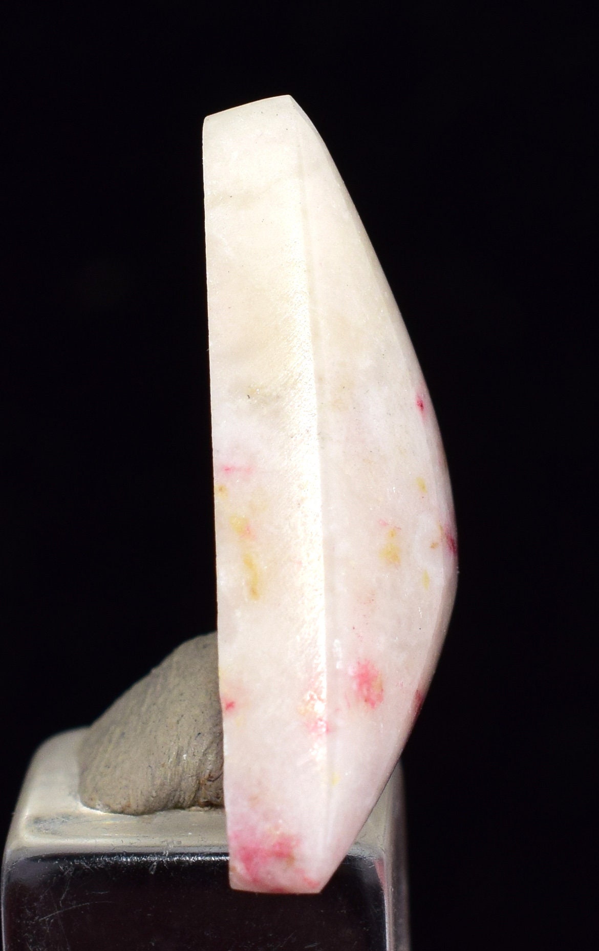 17.5cts GEM RED THULITE Scapolite Marialite Clinozoisite Peru Cabochon ...