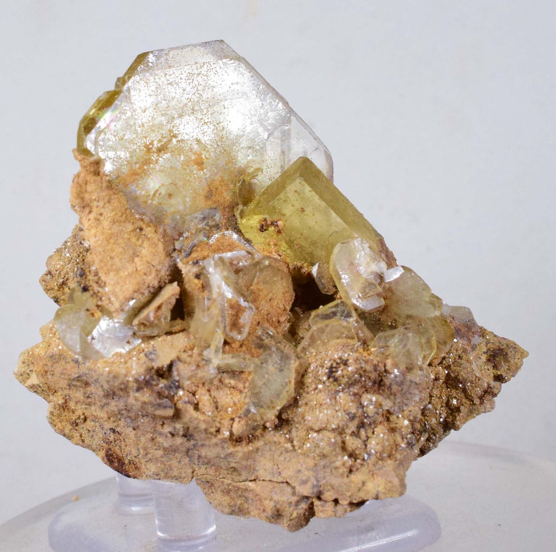 6cms GEMMY BARITE CRYSTALS Peru Golden Brown Shiny Translucent | Etsy