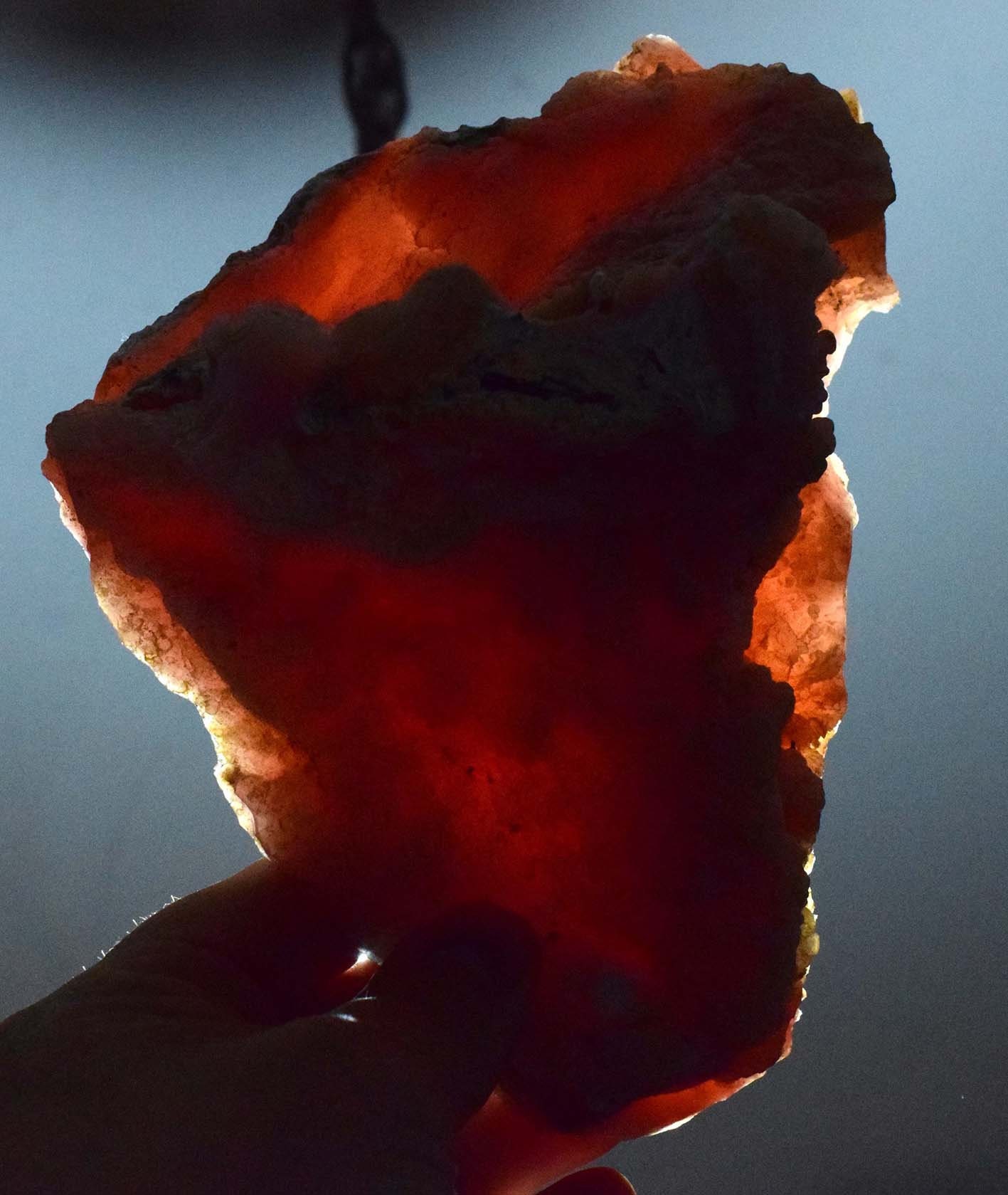 17cm PALYGORSKITE PINK OPAL Quartz Translucent Coral Color - Etsy