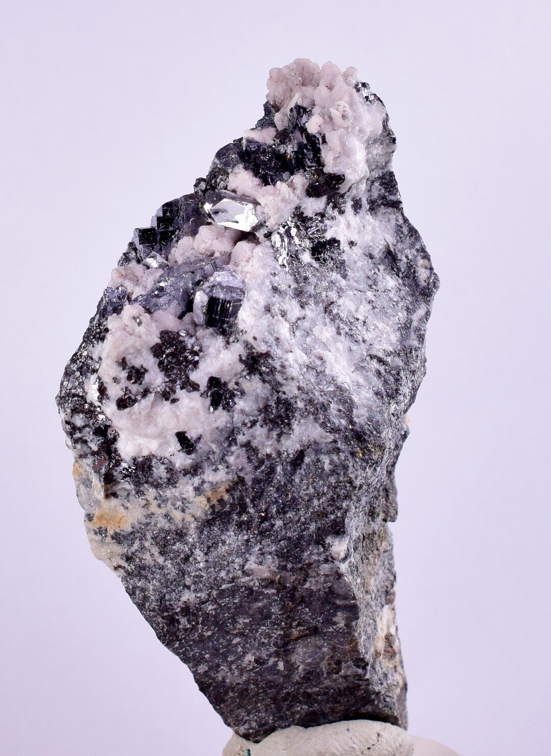 6.5cms GALENA QUARTZ PERU Crystals Cluster Collectors Mineral Specimen ...