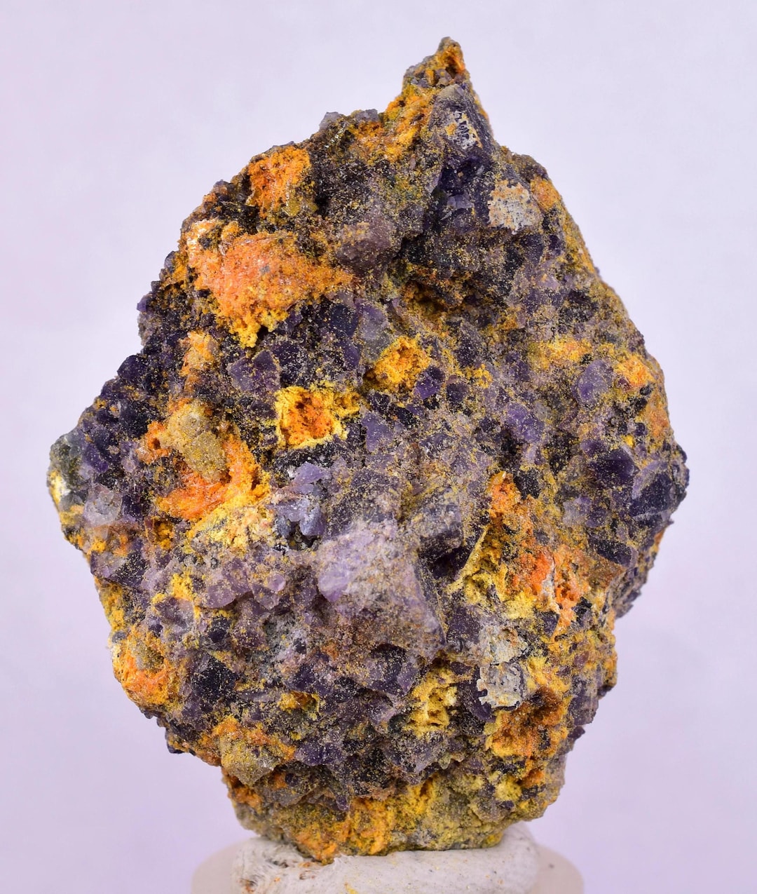 5.3cms GEM WULFENITE FLUORITE Mimetite Crystals Alamo Arizona Usa ...