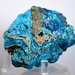 270grs Gem BLUE MALACHITE Rough Banded Shiny New Find Peru Mineral ...