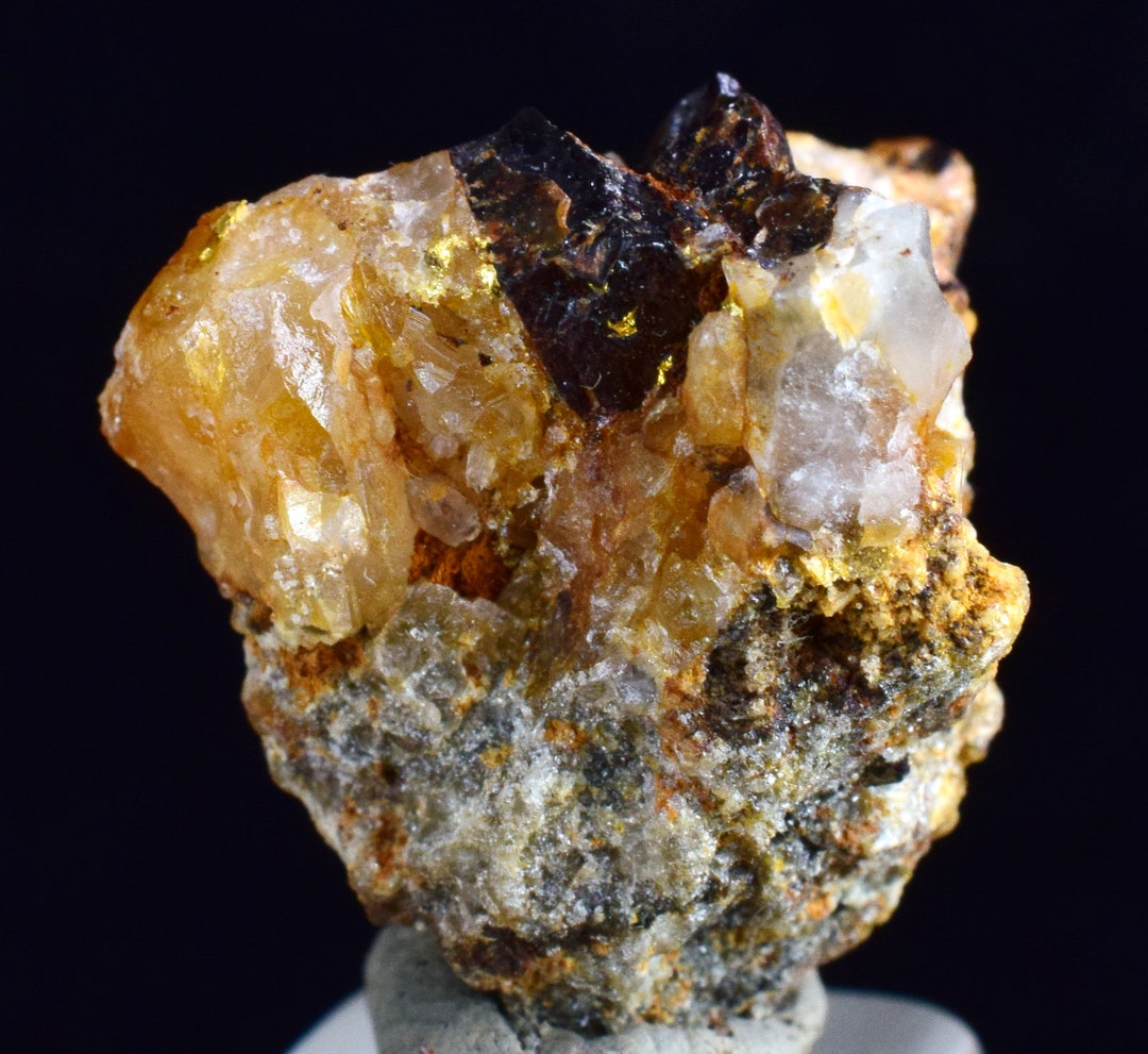 1.6cms NATIVE GOLD QUARTZ of the Incas Thumbnail Aesthetic Wire Gem ...