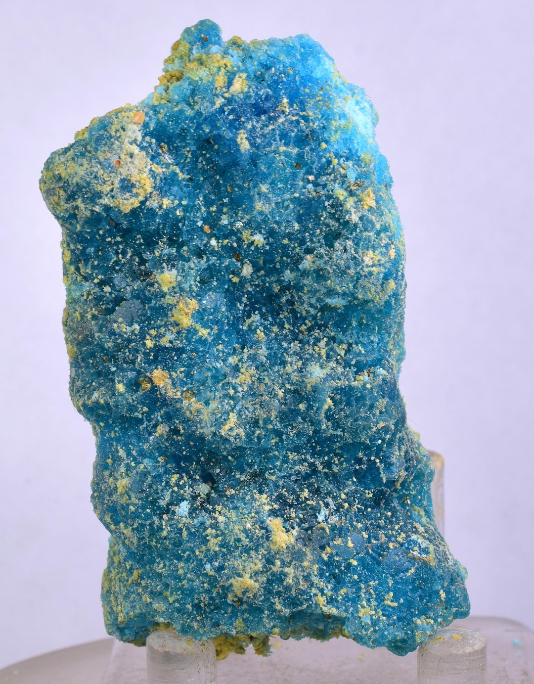 6.8cms CHALCANTHITE ROMERITE ALUNOGEN Natural Botryoidal Crystals ...