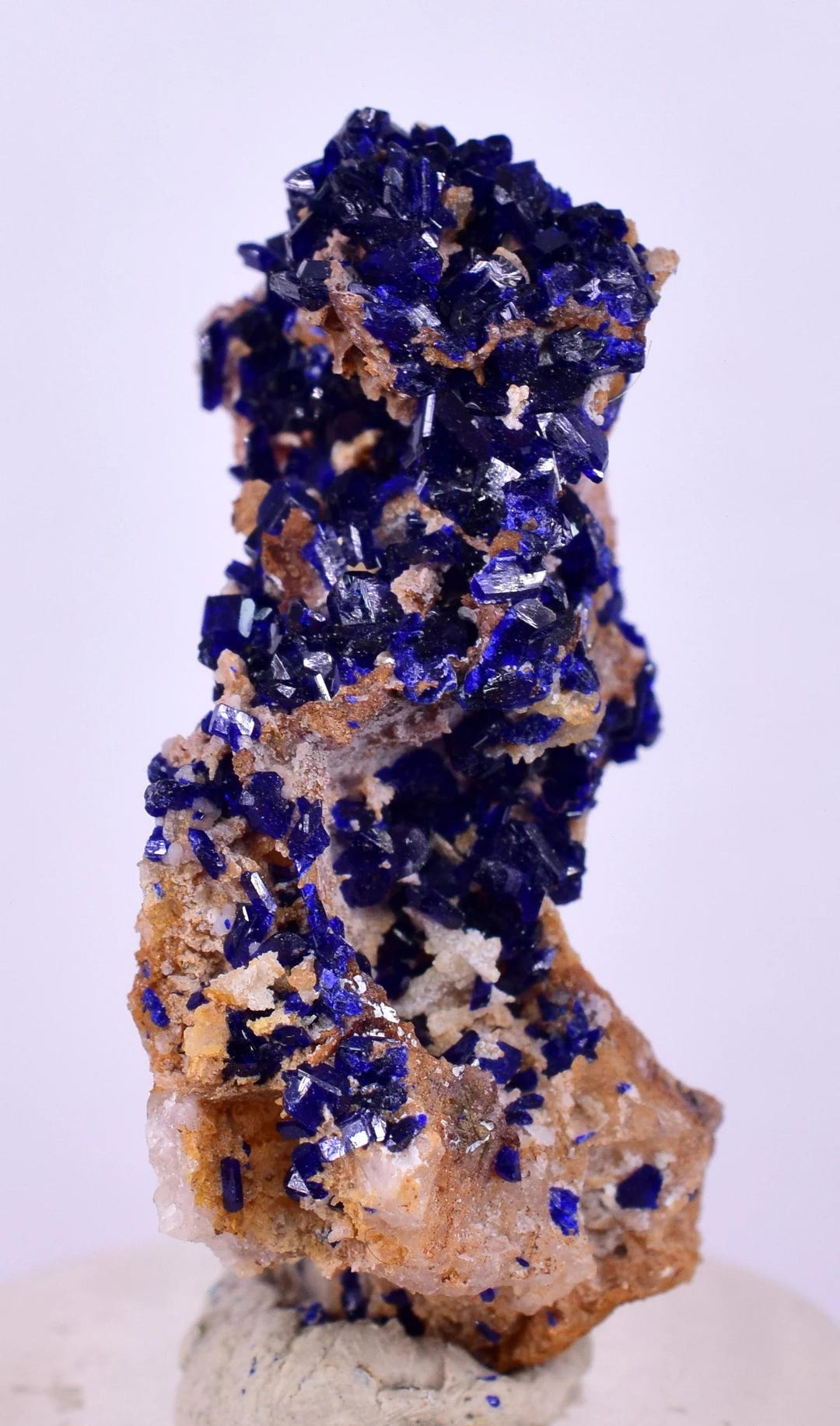 3.1cms GEM AZURITE CRYSTALS Mexico Royal Blue Color Shiny Ub308 - Etsy
