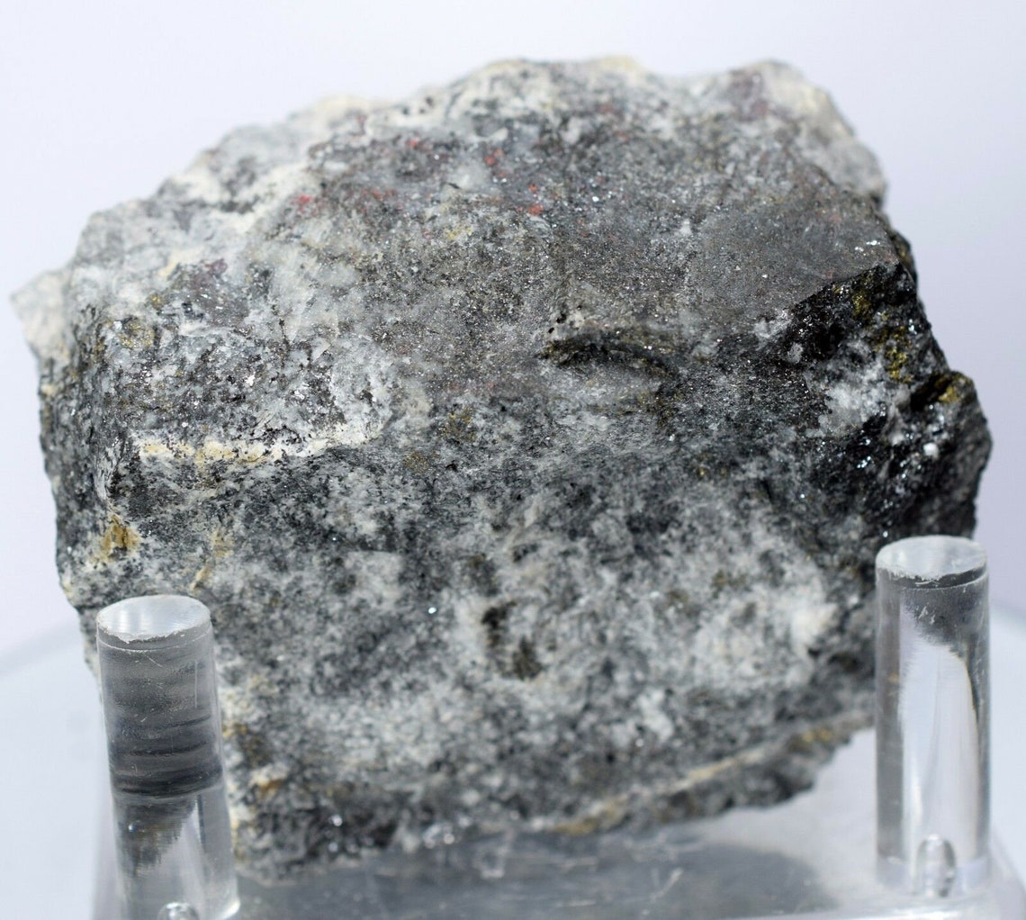 6.5cm PROUSTITE PYRARGYRITE RUBY Silver Acanthite Crystal - Etsy