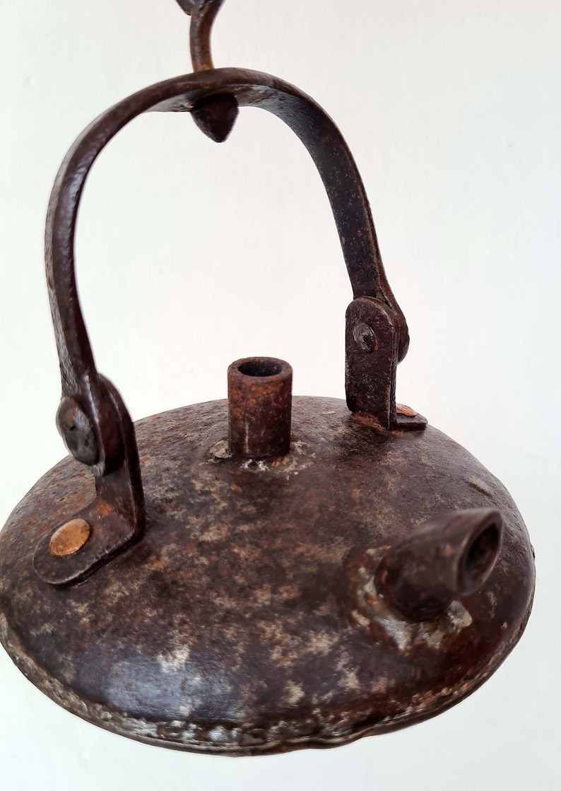 55cms LENTICULAR Miners Lamp Tunnel Lantern Iron Cast A255 | Etsy