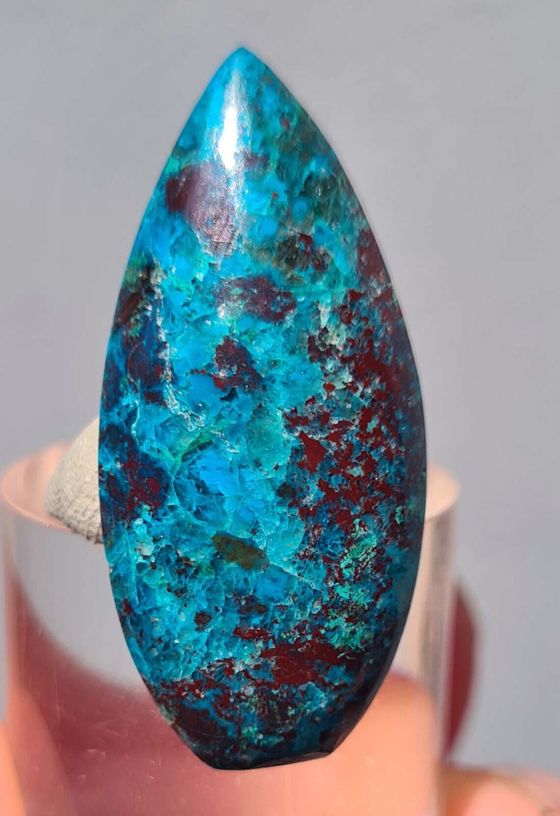 3.4cms CHRYSOCOLLA CAMPBELLITE CUPRITE Quartz Copper | Etsy