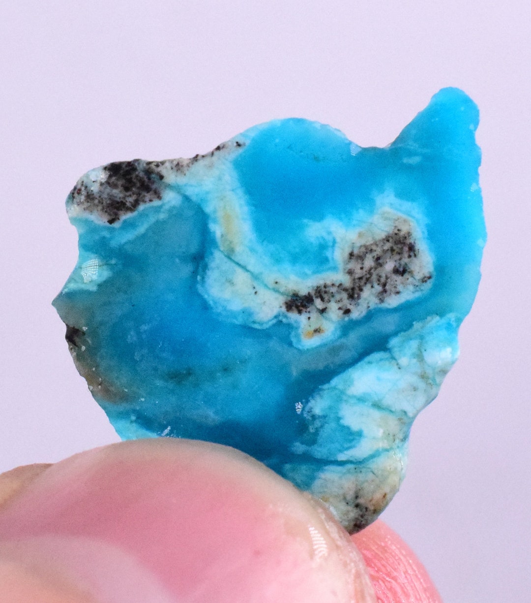 10carats GEM SILICA CHRYSOCOLLA Chalcedony Peru High Yield New Find ...