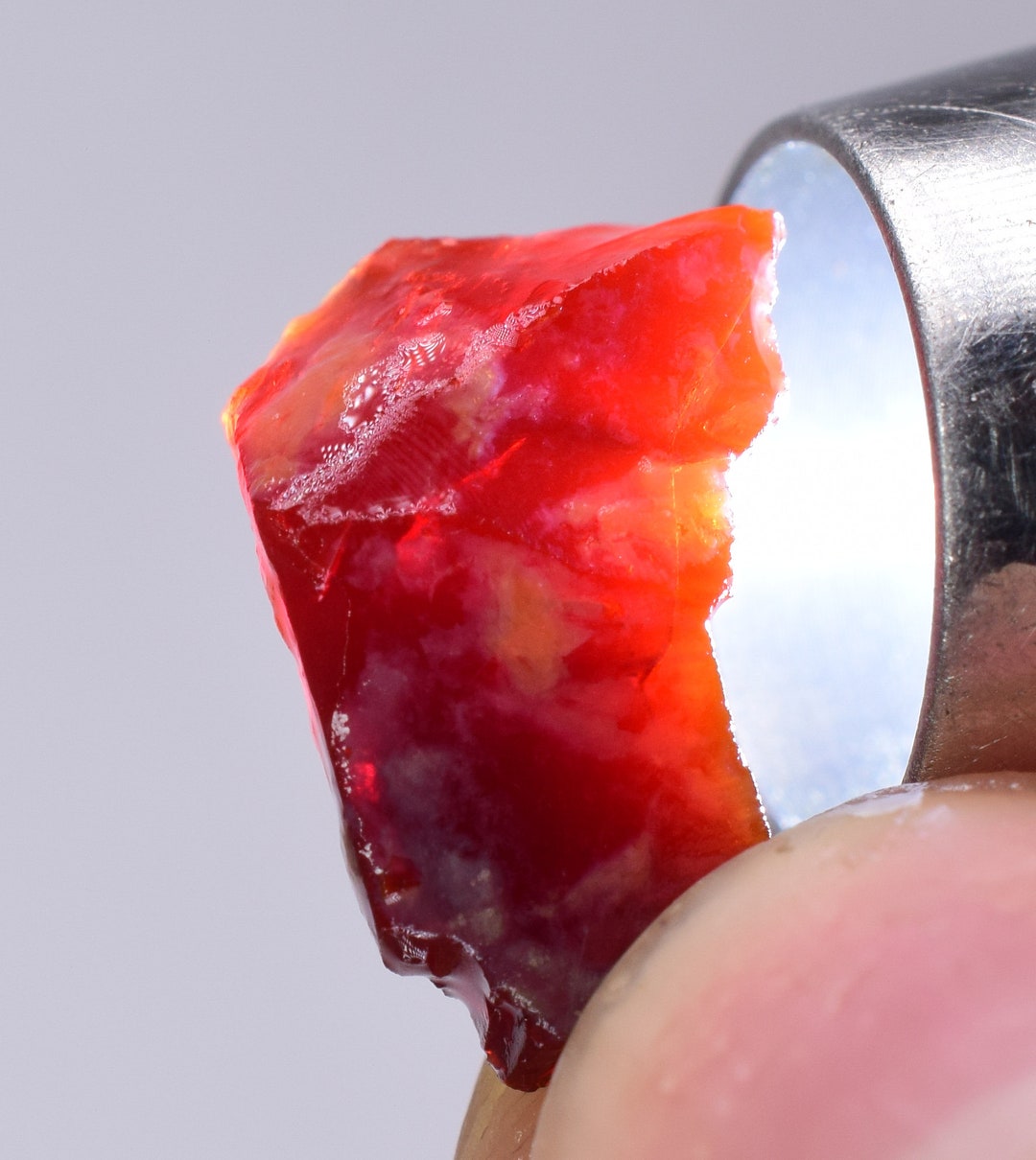 5cts OPAL MEXICAN ROUGH Red Cherry Yellow Facet Grade Jewelry O721 - Etsy