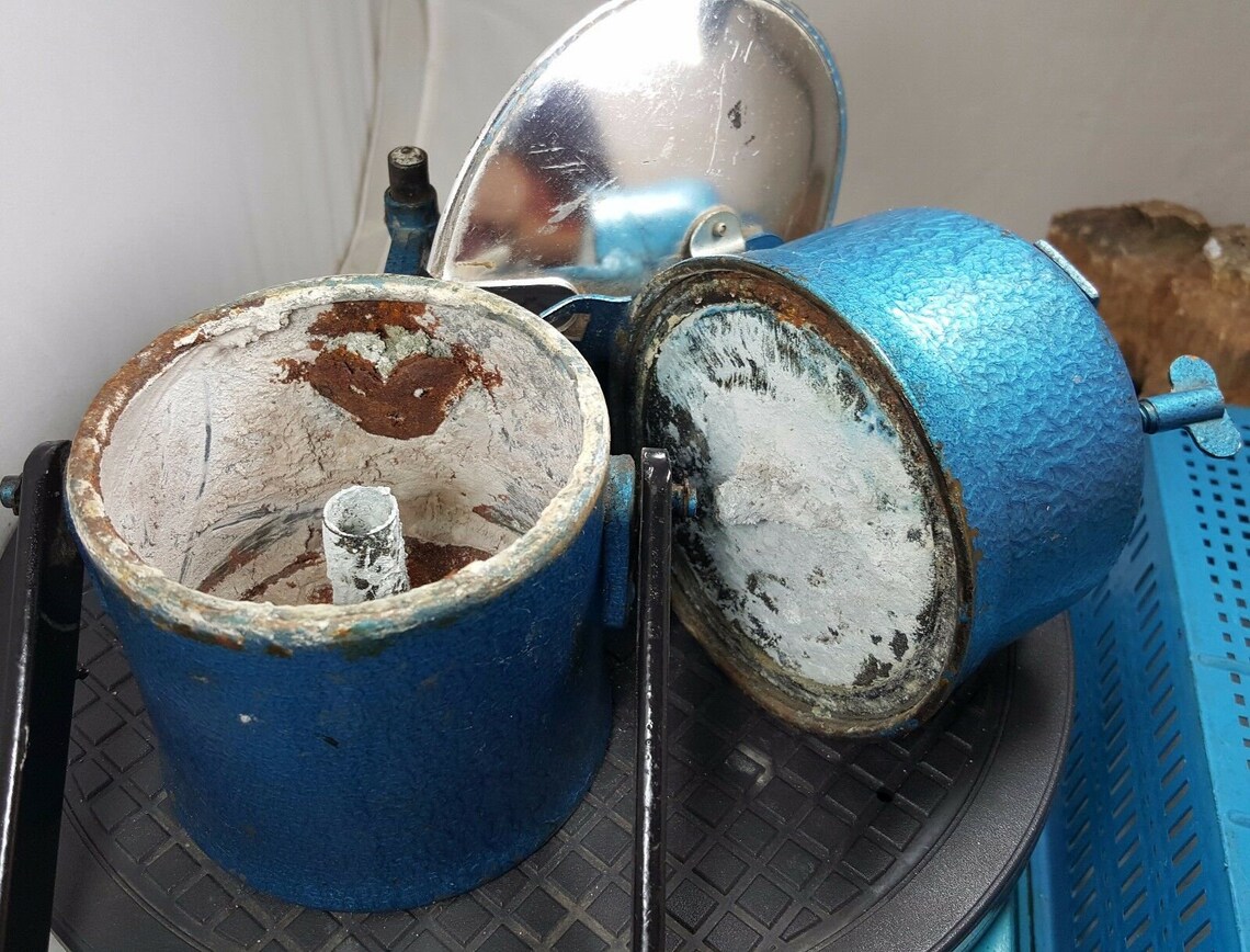 36cms MINERS CARBIDE LAMP England Premier Vintage Lantern - Etsy