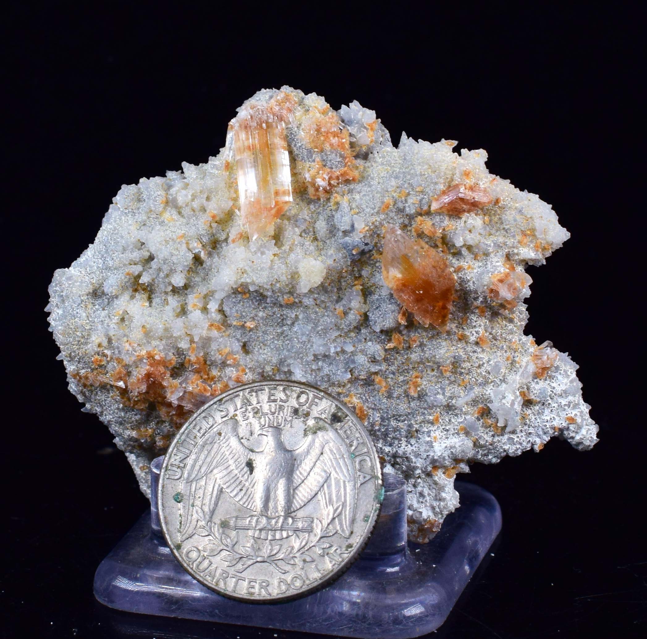 5.7cms selenite limonite crystals collector peru mineral | Etsy