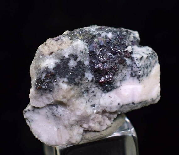 2cm PROUSTITE RUBY SILVER Crystals Mangano Calcite Pyrargyrite | Etsy