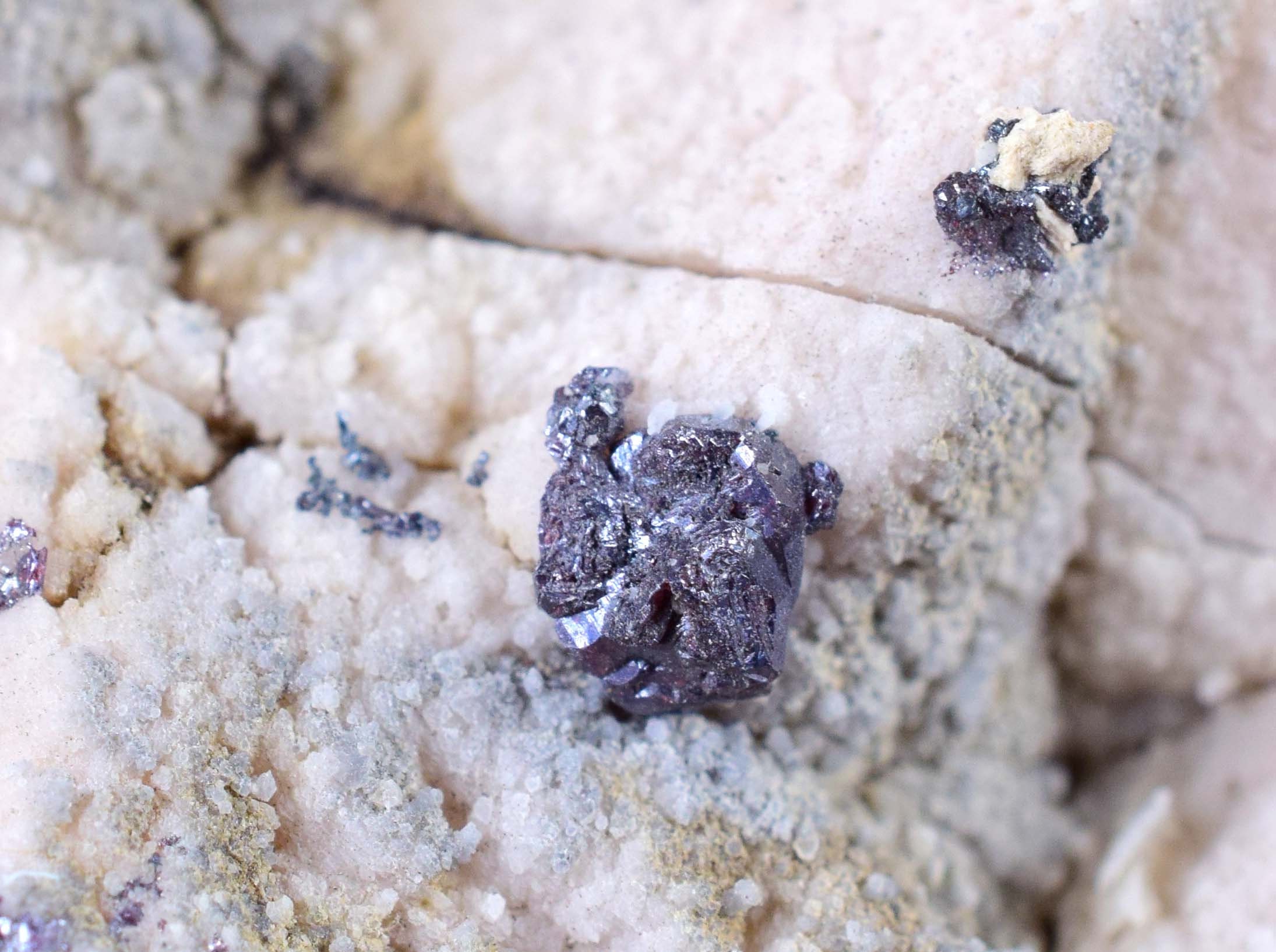 10cms PROUSTITE RUBY SILVER Mangano Calcite Crystals Peru - Etsy