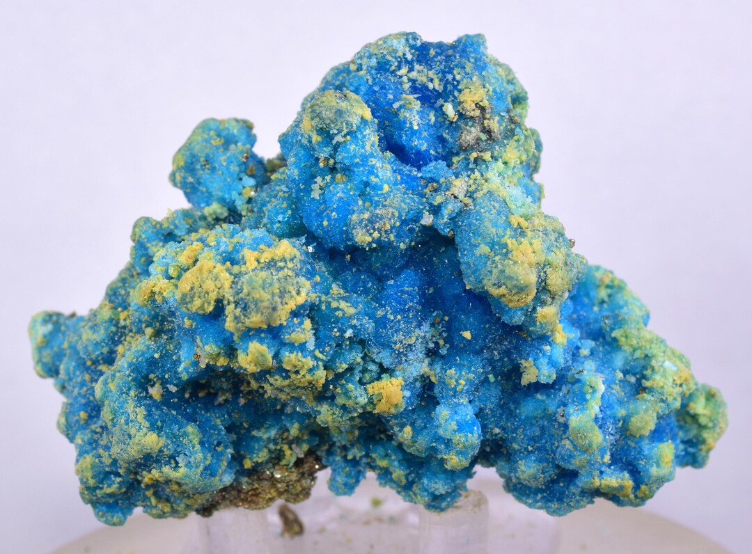 6.7cms CHALCANTHITE ROMERITE ALUNOGEN Natural Botryoidal Crystals ...