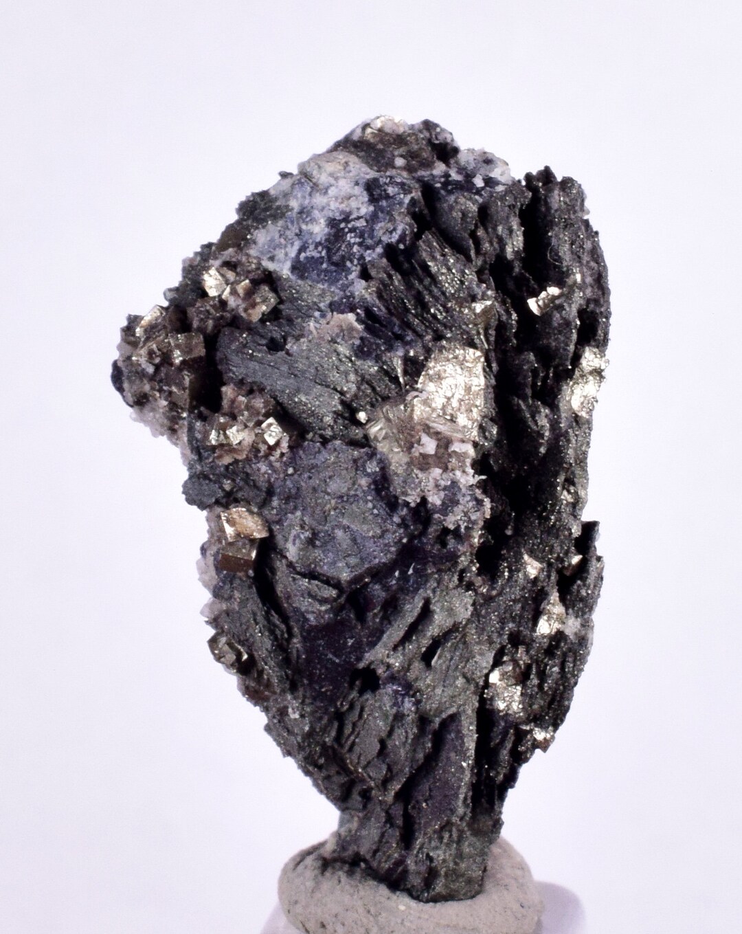 3cms PYRITE PYRRHOTITE PERU Shiny Crystals Sample Mineral Specimen M236 ...