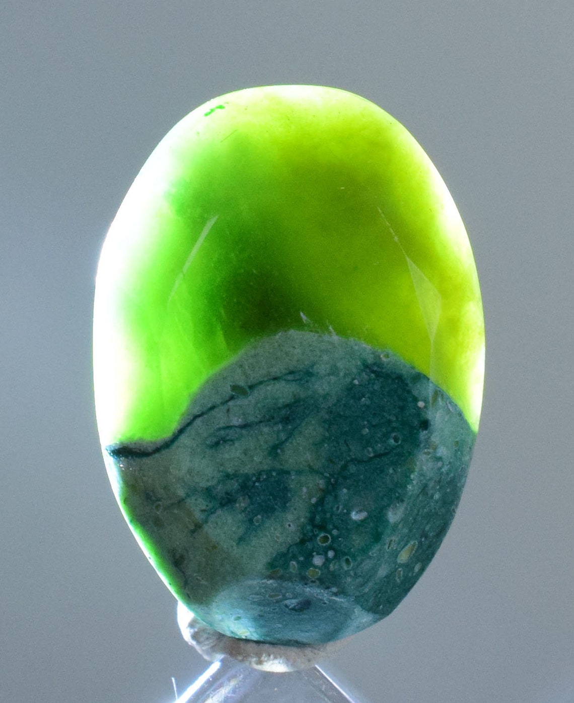 16carats GEM SILICA CHRYSOCOLLA Emeraldine Chalcedony Lily - Etsy